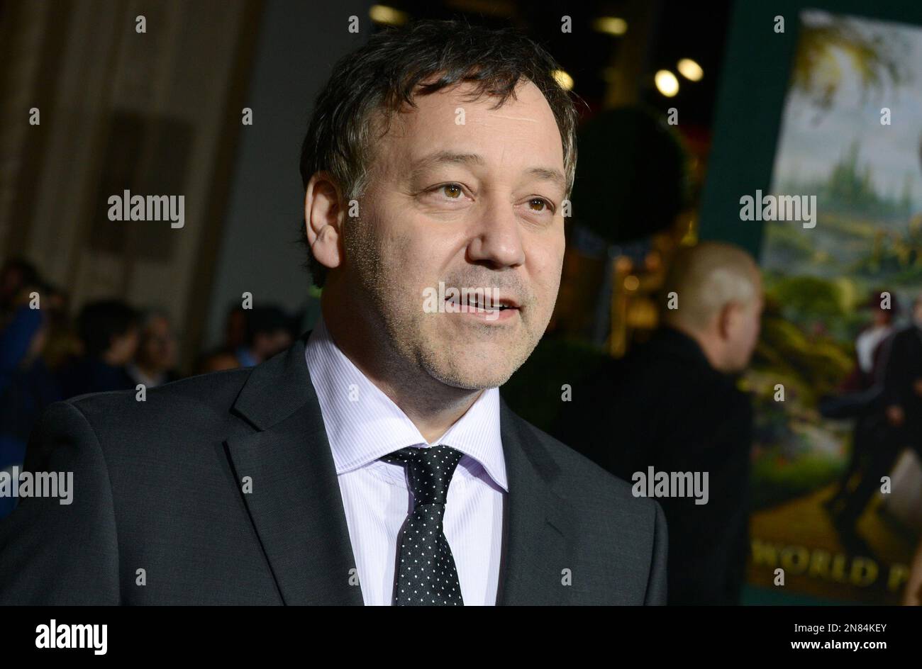 Sam Raimi arrives at the world premiere of "Oz The Great and Powerful ...
