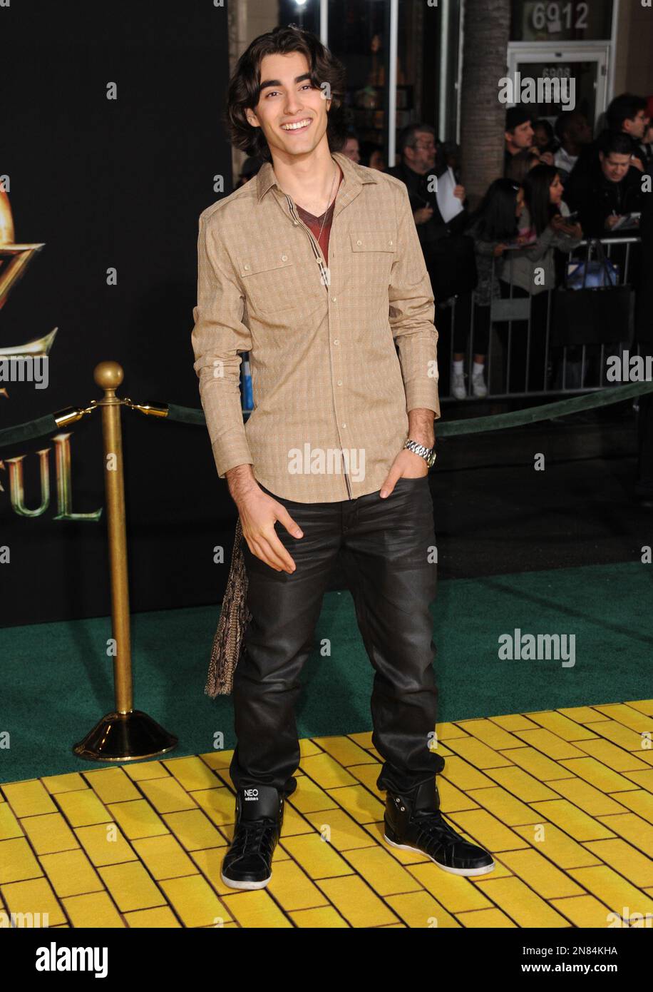 Blake Michael arrives at the world premiere of "Oz The Great and Powerful" at the El Capitan ...