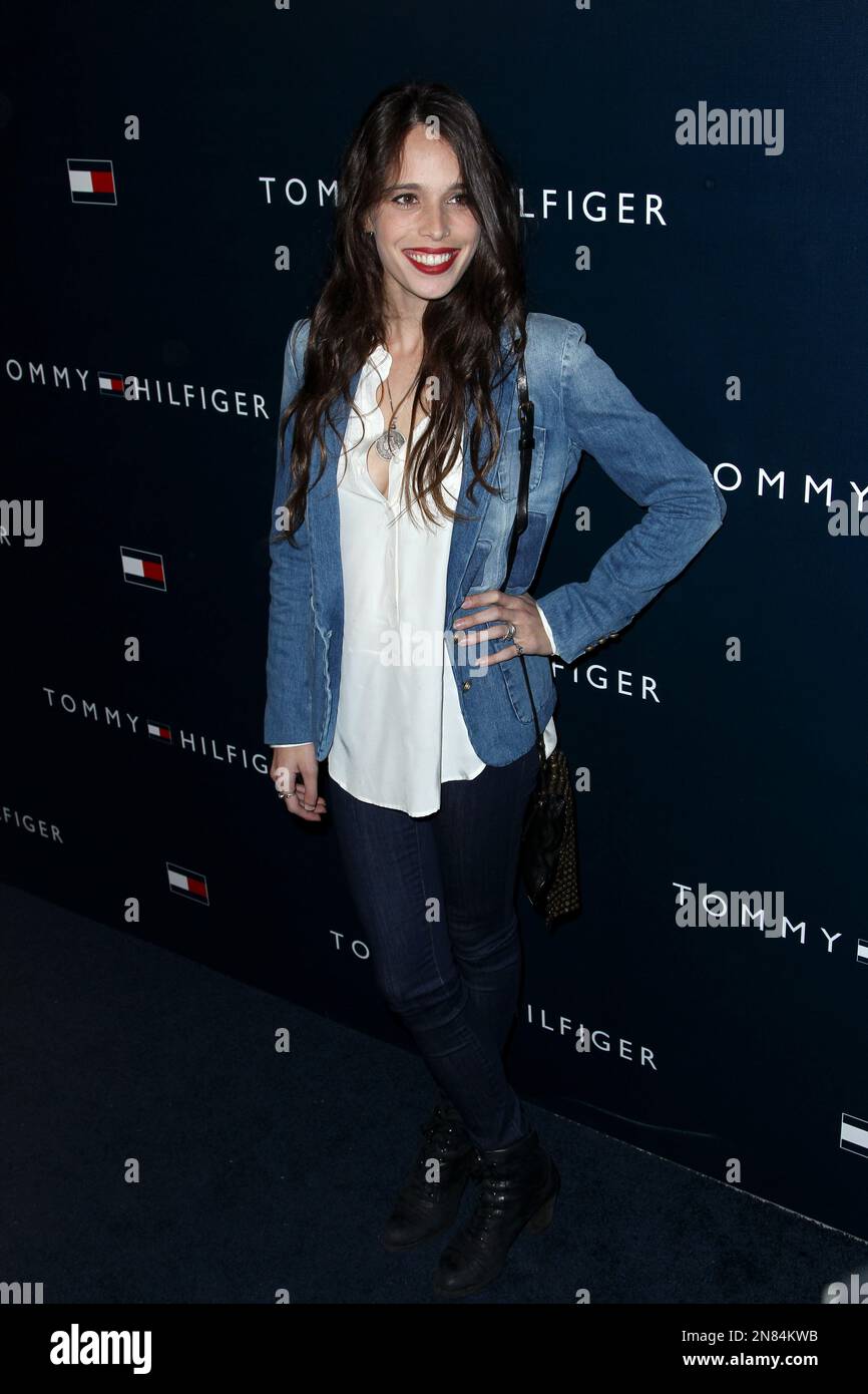 Chelsea Tyler arrives at Tommy Hilfiger's new west coast flagship store ...