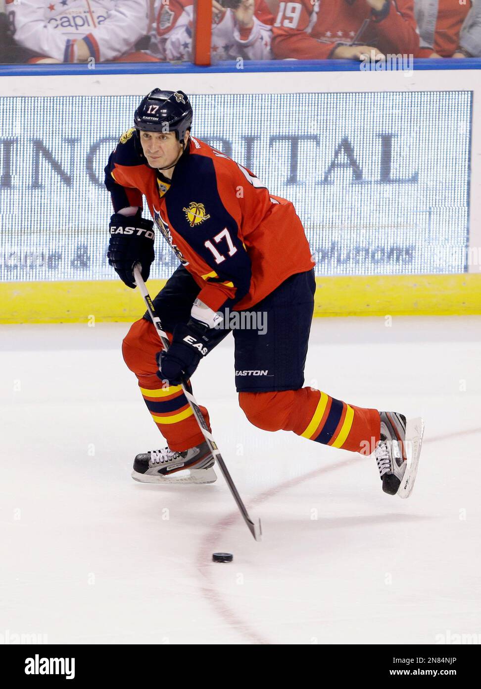 Florida Panthers defenseman Filip Kuba of the Czech Republic, is shown ...