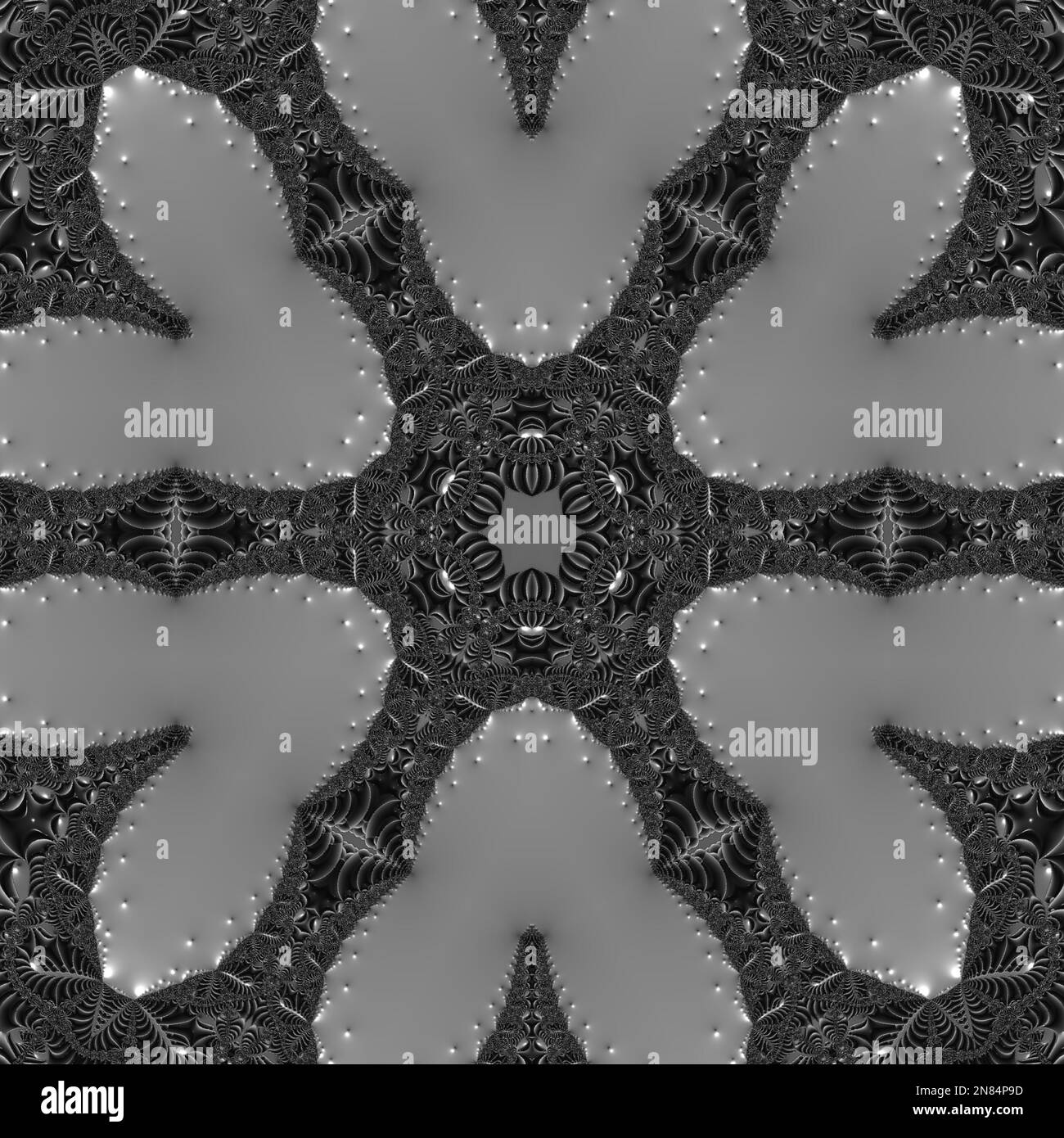 Abstract Computer generated Fractal design. A fractal is a never-ending ...