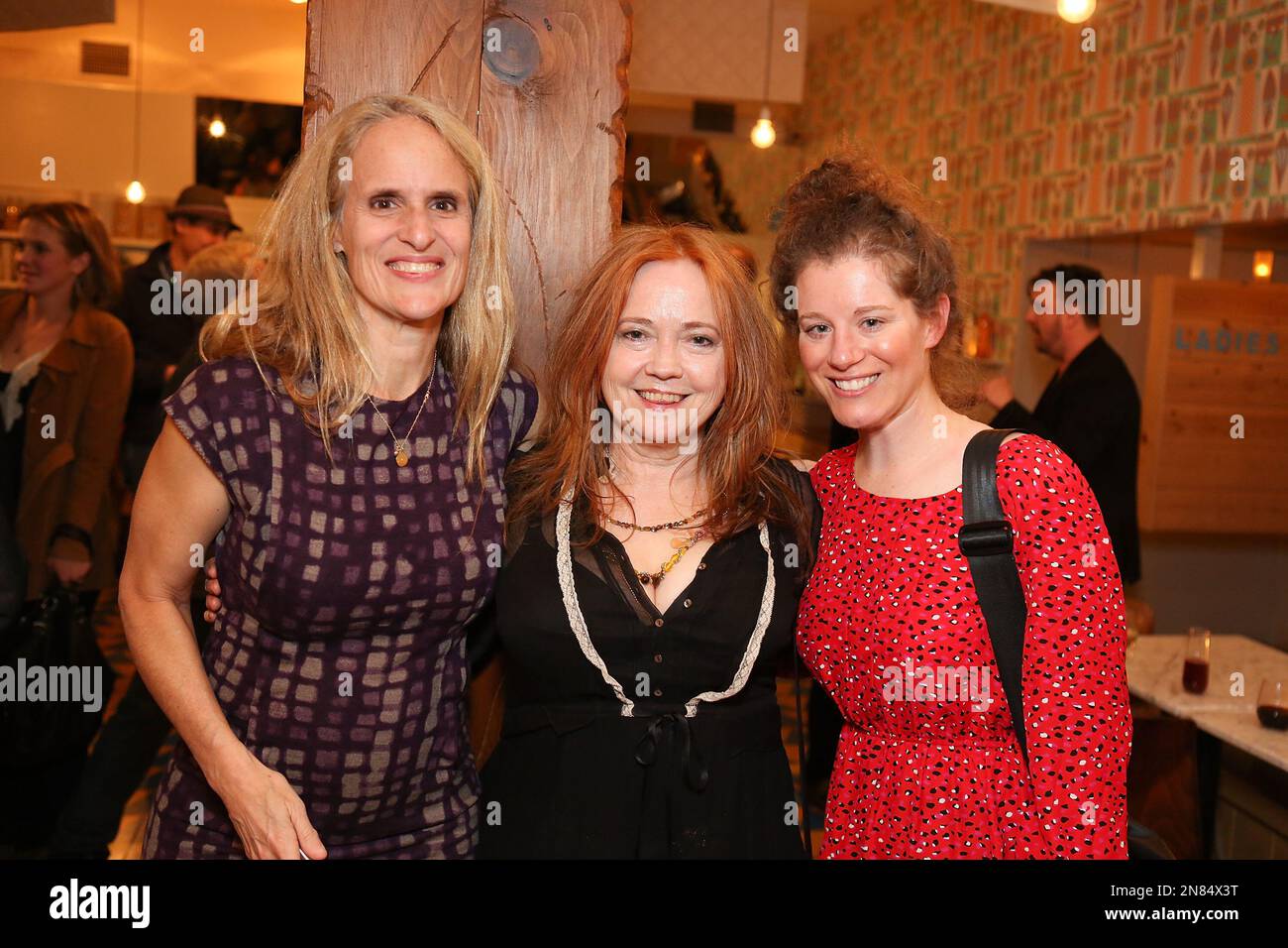 From left, cast member/producer Wendy vanden Heuvel, O-Lan Jones and ...