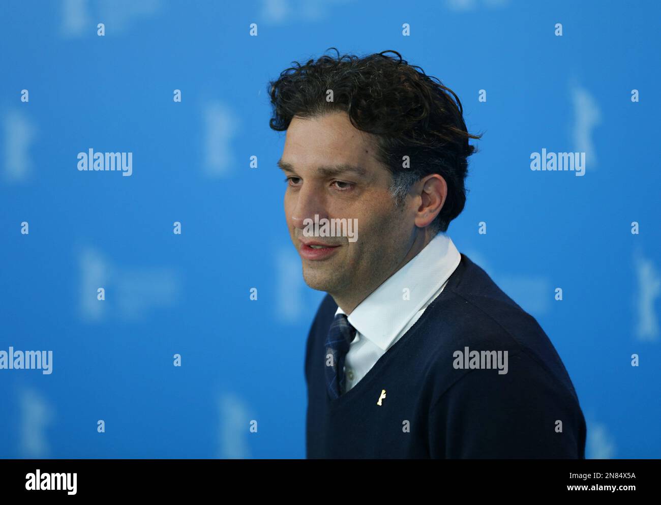 Director Danis Tanovic poses at the photo call of the film An Episode ...