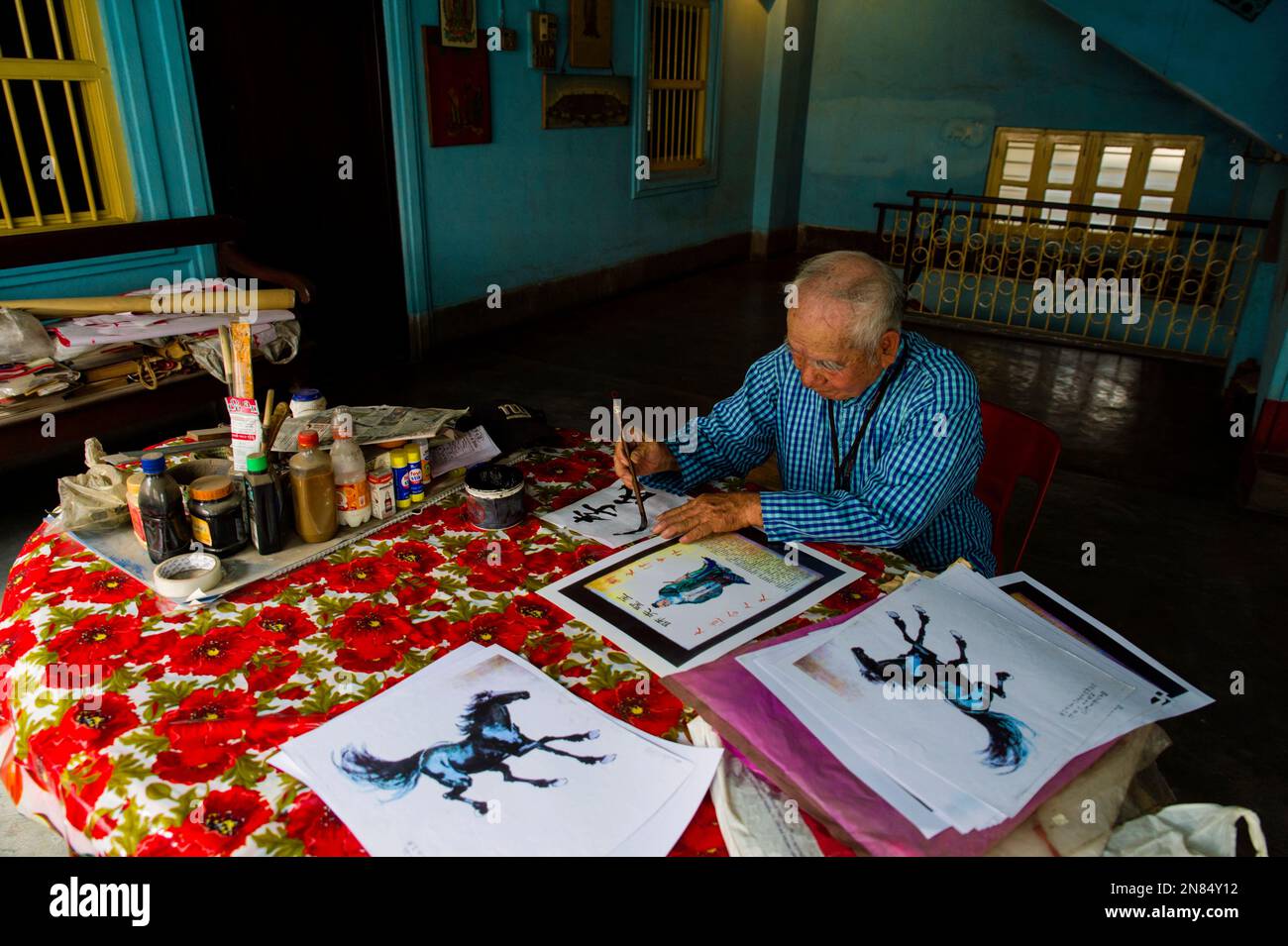 Tangra chinatown hi-res stock photography and images - Alamy