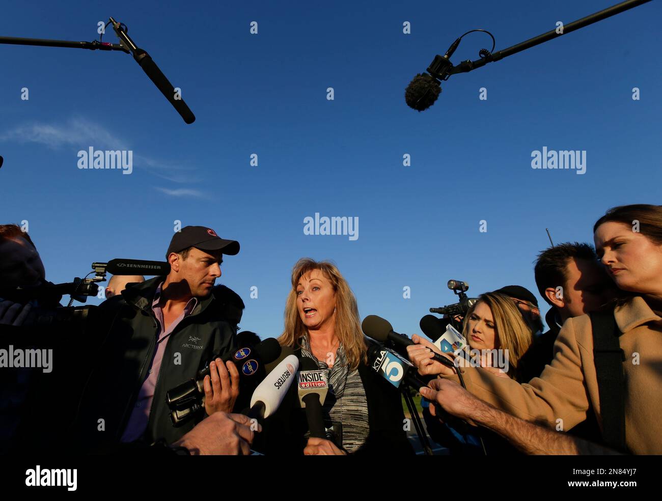 Cindy Bachman, Public Information officer for the San Bernardino County ...