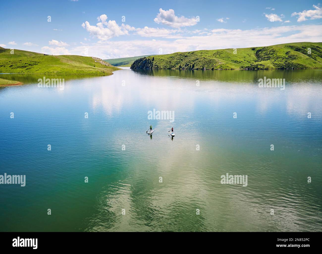 Aerial top down shot men hi-res stock photography and images - Alamy