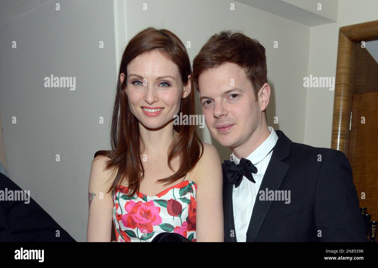 Sophie Ellis Bextor, left, and Richard Jones seen at the ELLE Style ...
