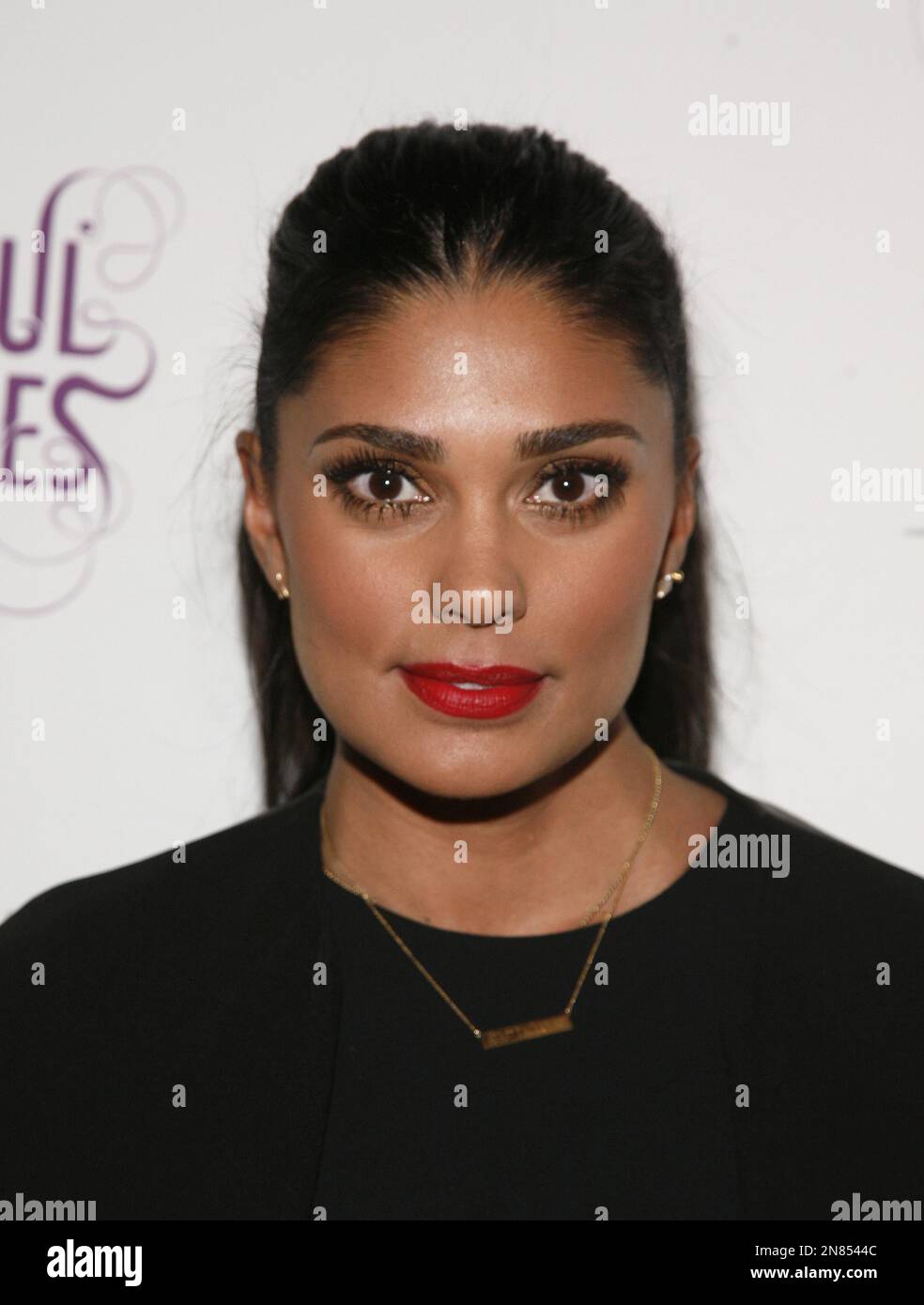 Fashion designer Rachel Roy attends the premiere of "Beautiful ...