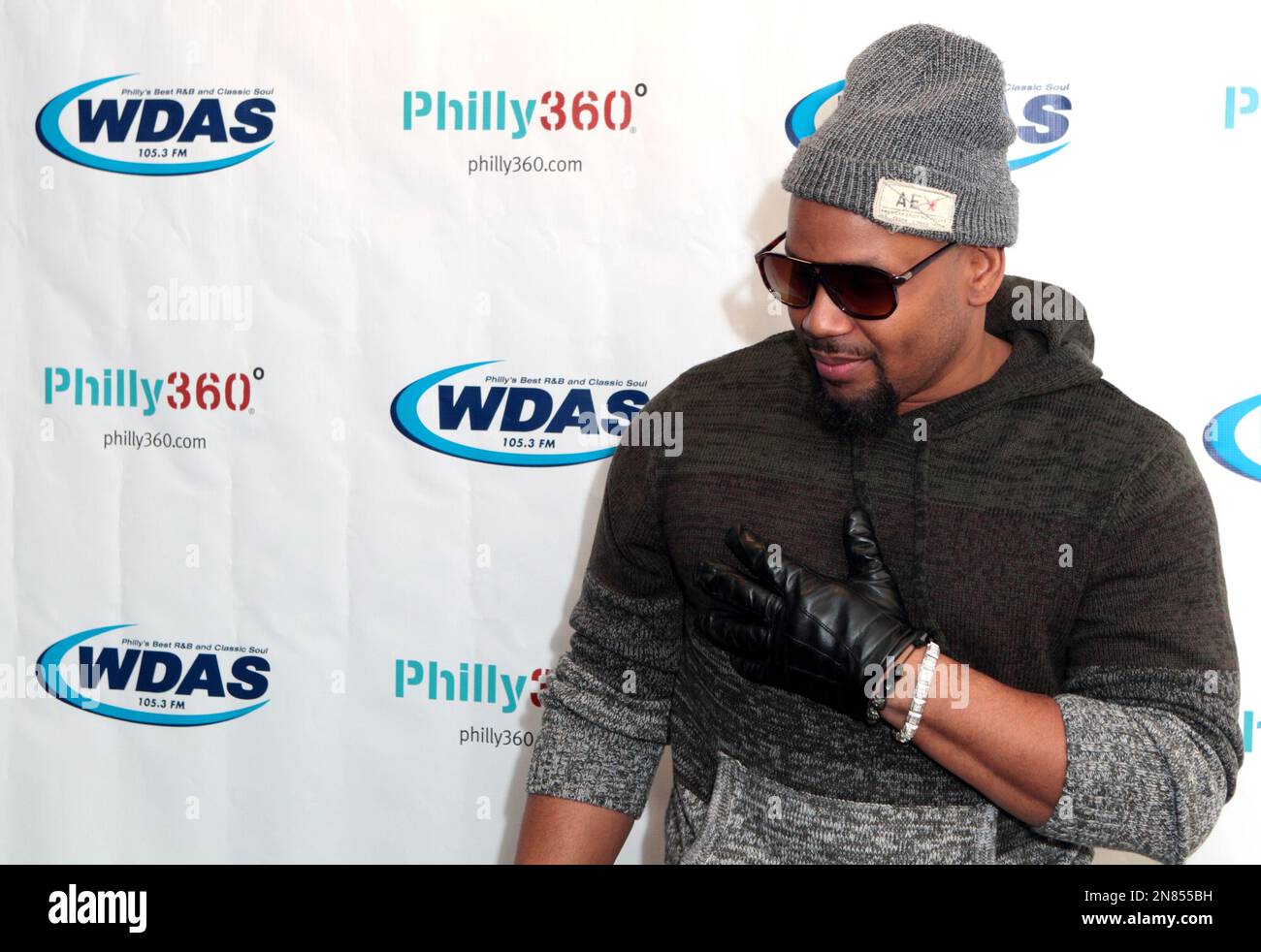 R&B singer-songwriter Avant visits radio station WDAS 105.3 iHeartradio ...