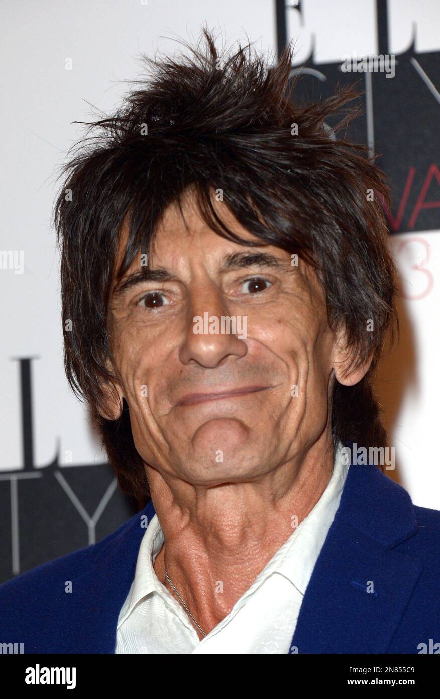 Ronnie Wood seen at the ELLE Style Awards at the Savoy Hotel on Monday ...