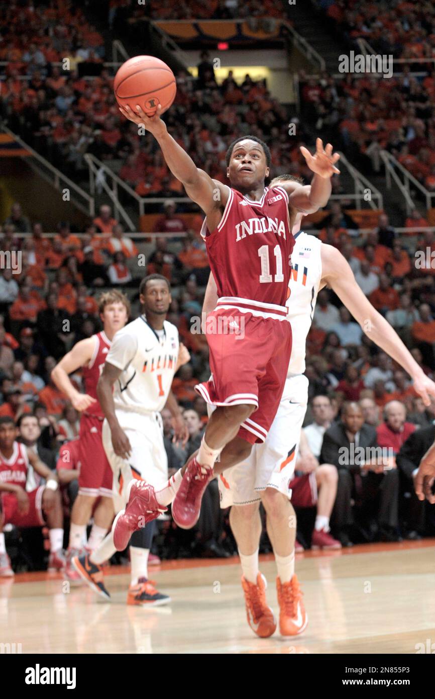 Indiana's Kevin (Yogi) Ferrell (11) drives to the basket against ...