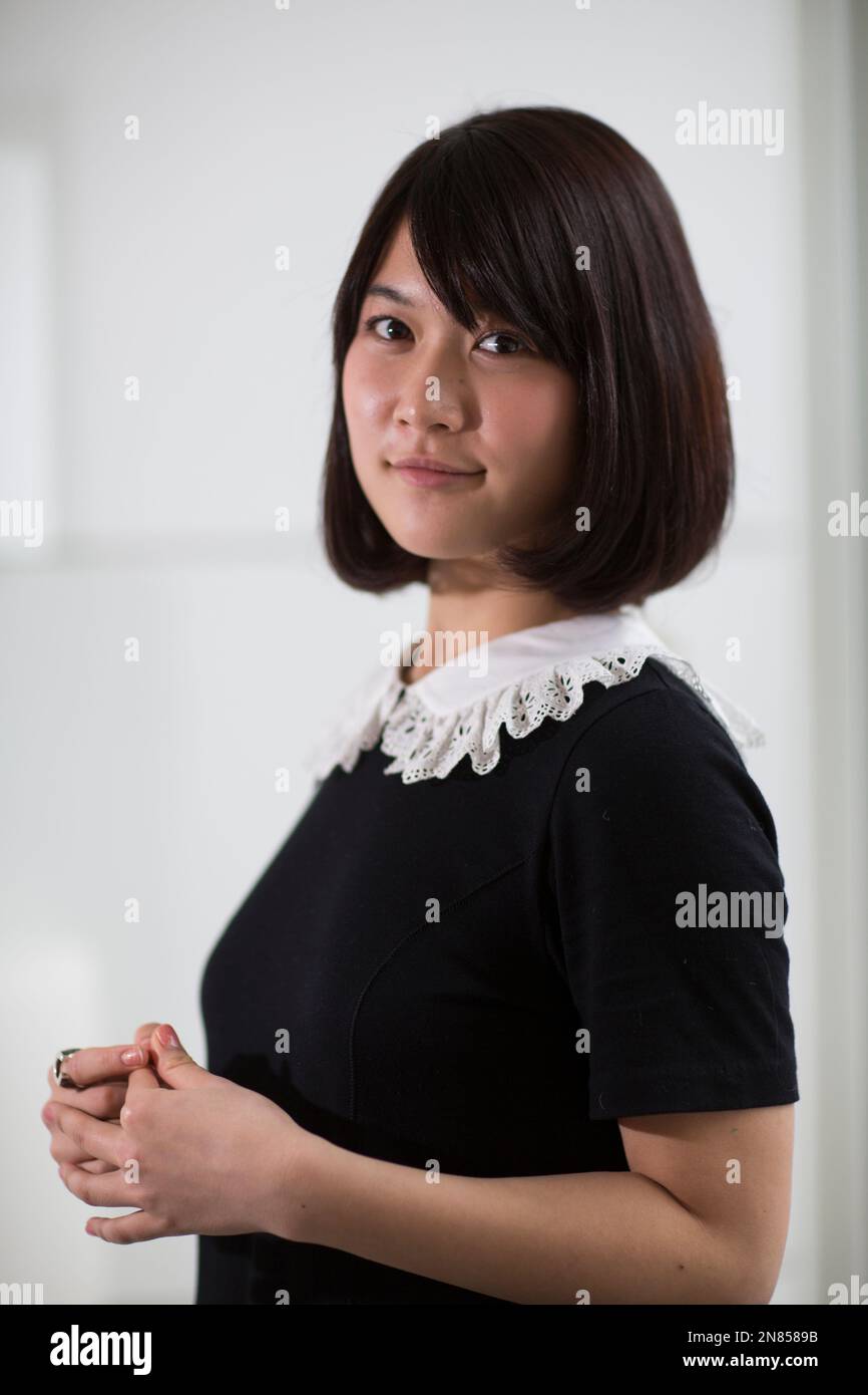 Actress Erisa Yanagi poses during a photo session for the film Capturing Dad at the 63rd edition ...