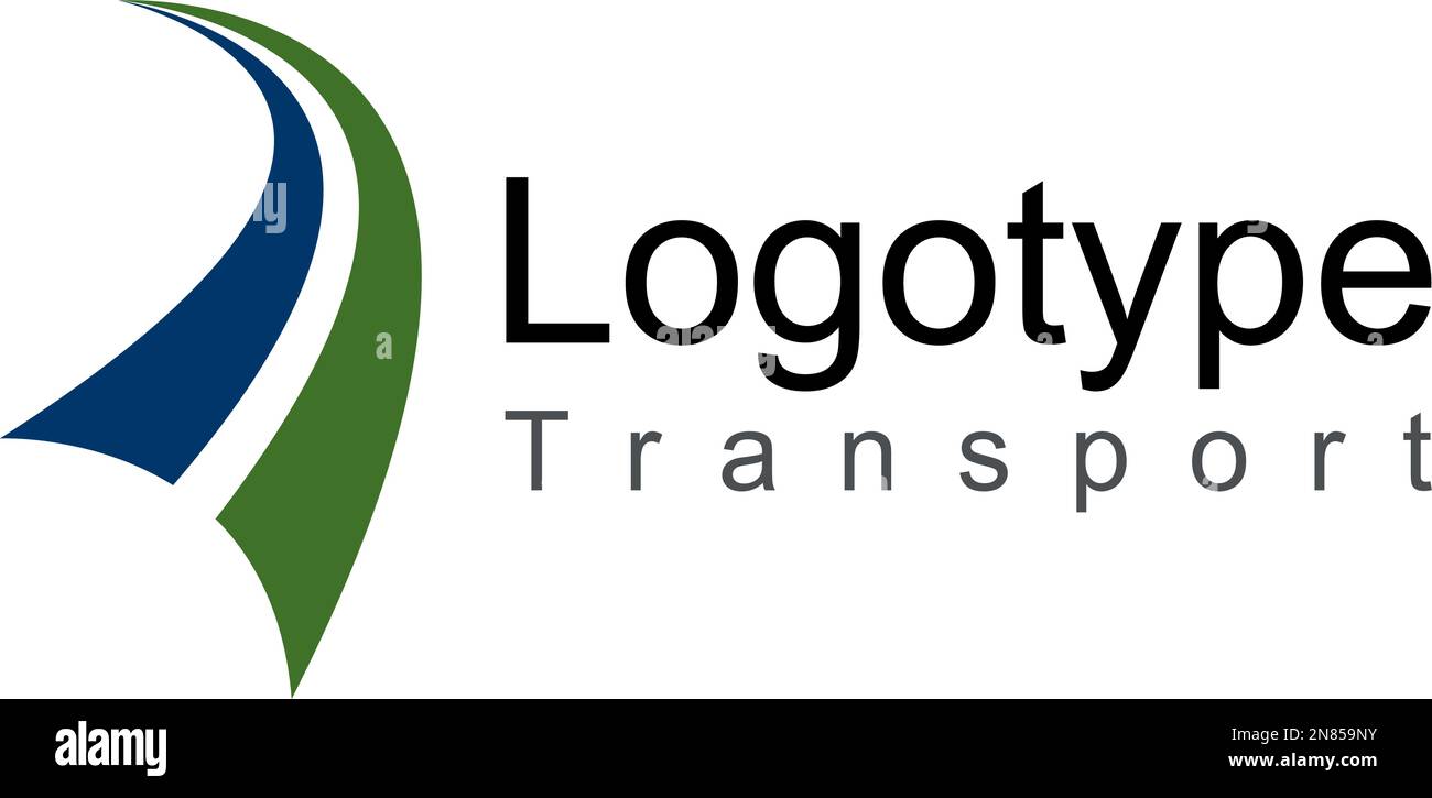 Logo Transport Template Design Vector illustration. Road illustration ...