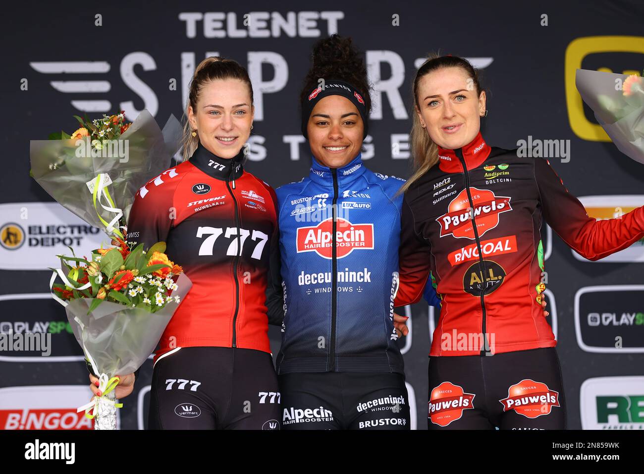 Dutch Inge van der Heijden, Dutch Ceylin Del Carmen Alvarado and Dutch ...