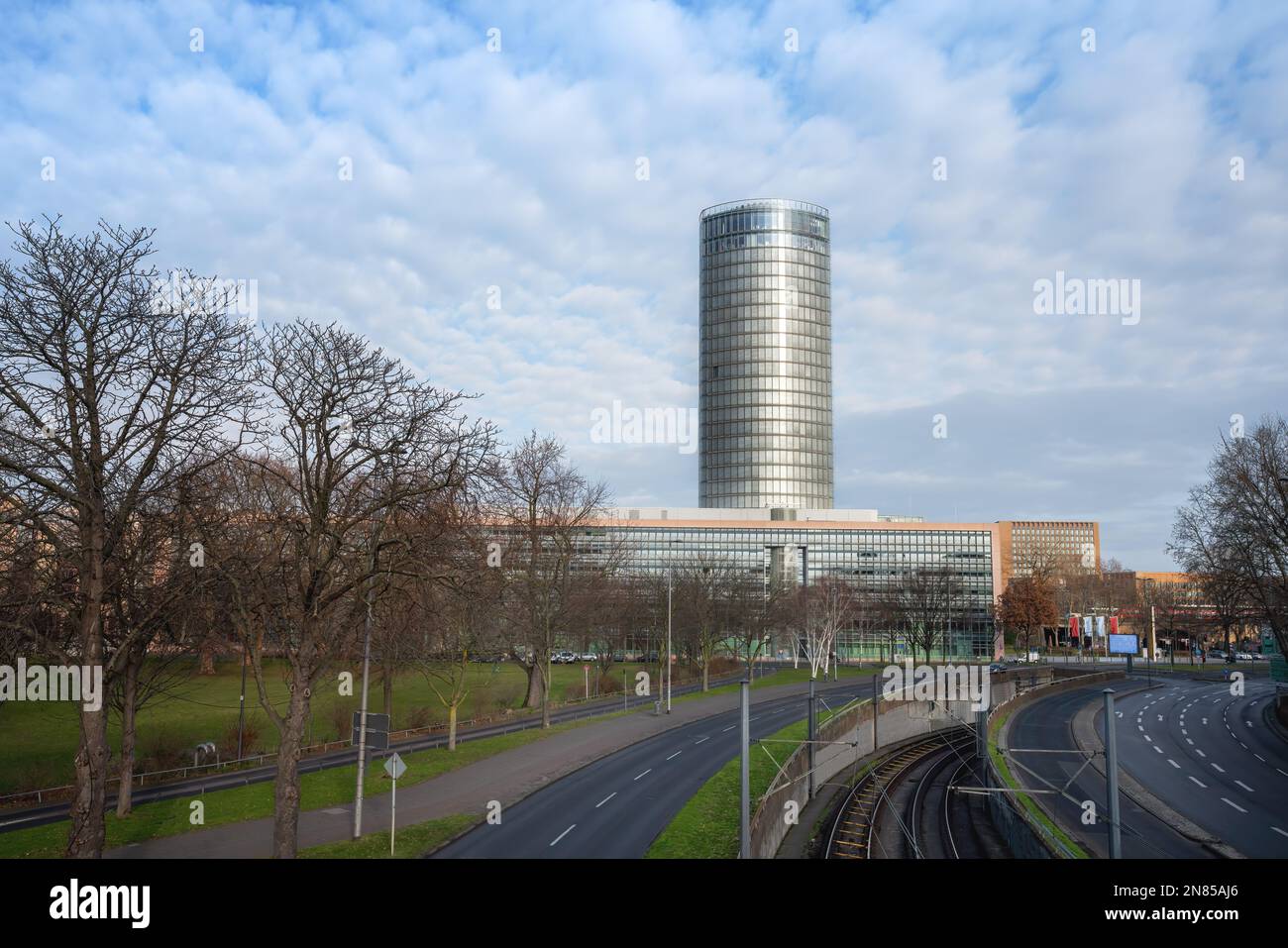 Cologne triangle tower hi-res stock photography and images - Alamy