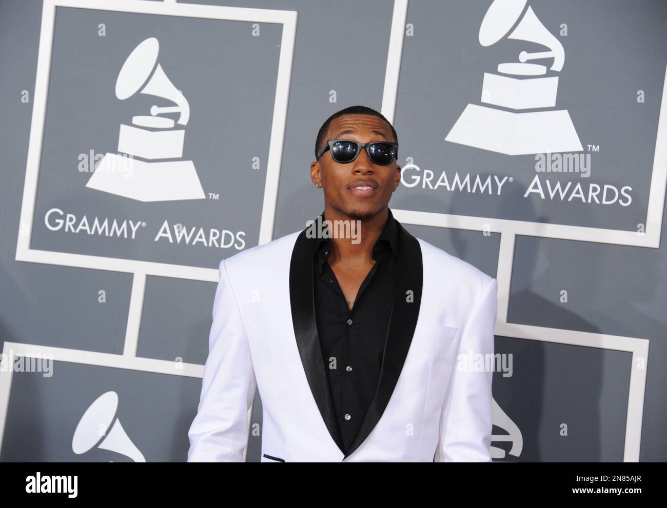 Lecrae arrives at the 55th annual Grammy Awards on Sunday, Feb. 10 ...