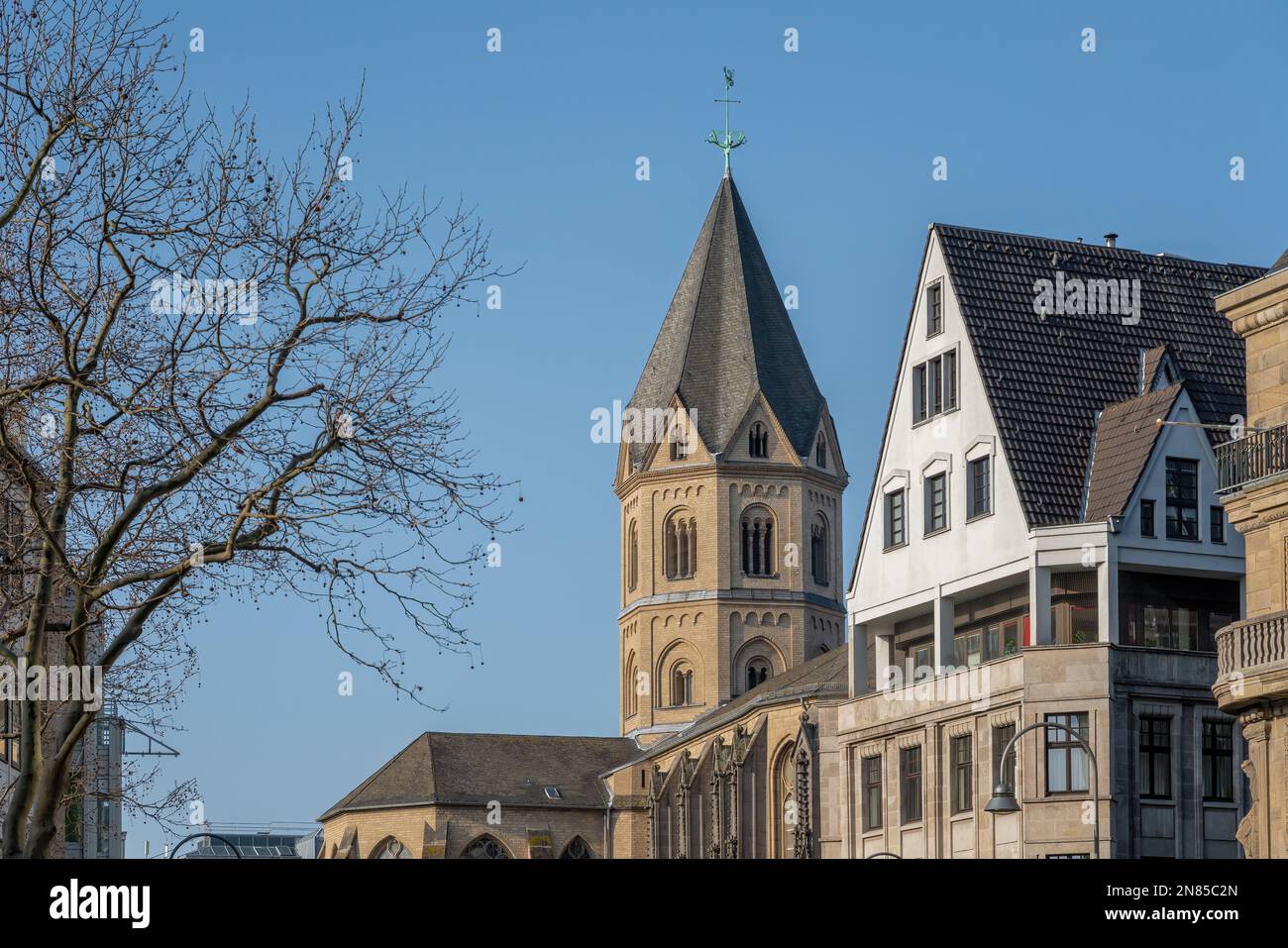 St. Andrews Church - Cologne, Germany Stock Photo - Alamy