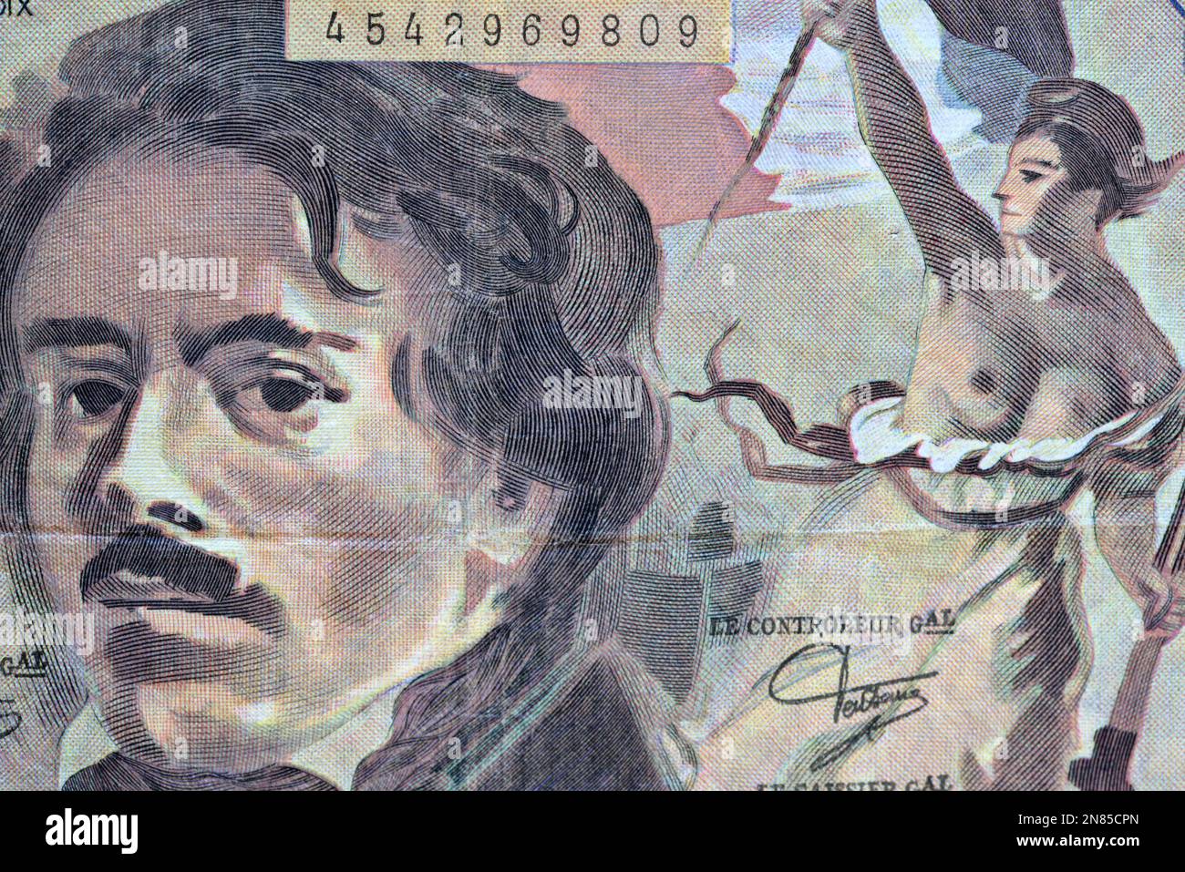 Retro photo of eugene delacroix hi-res stock photography and images - Alamy