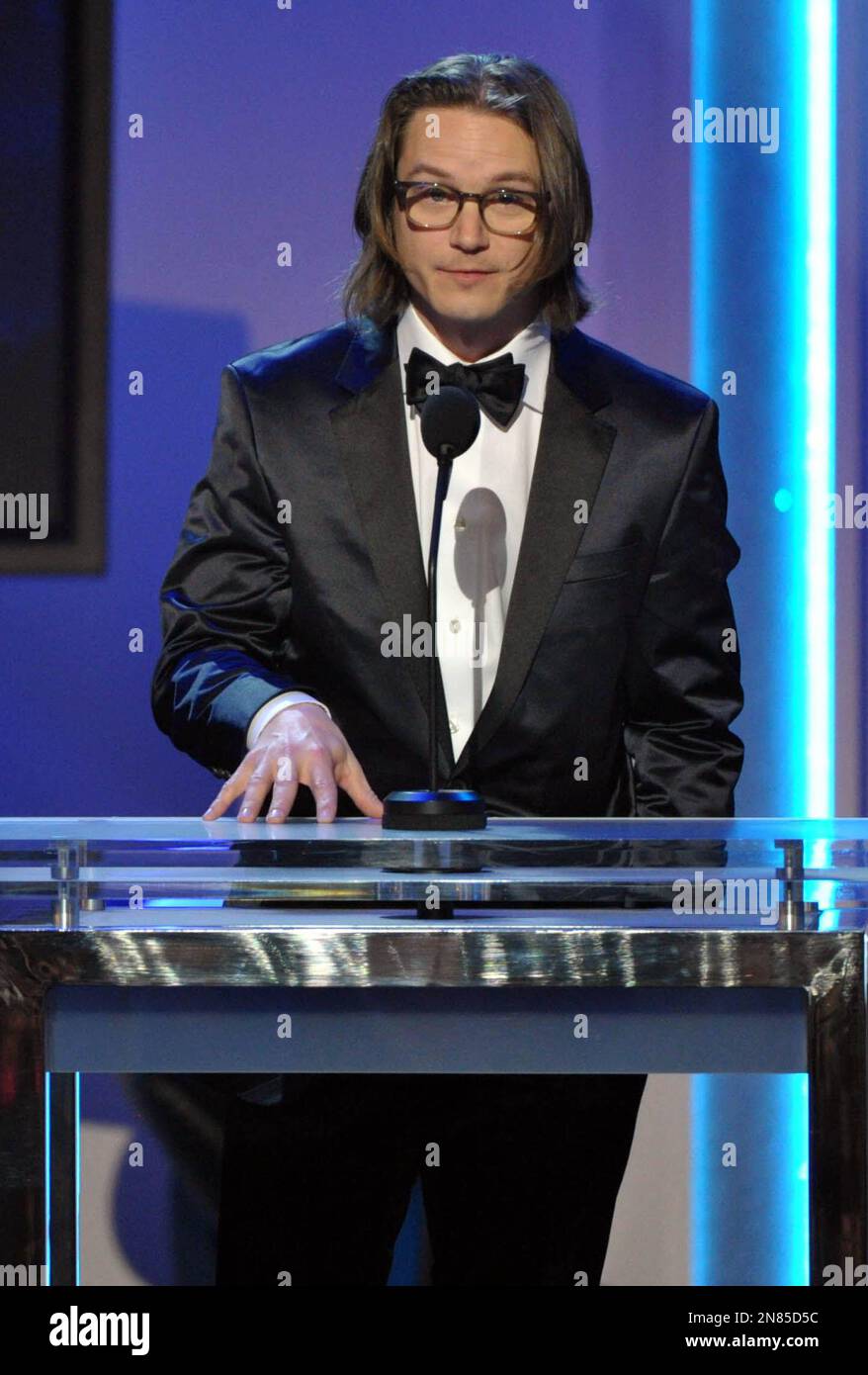 Songwriter Josh Kear accepts the award for best country song for "Blown ...