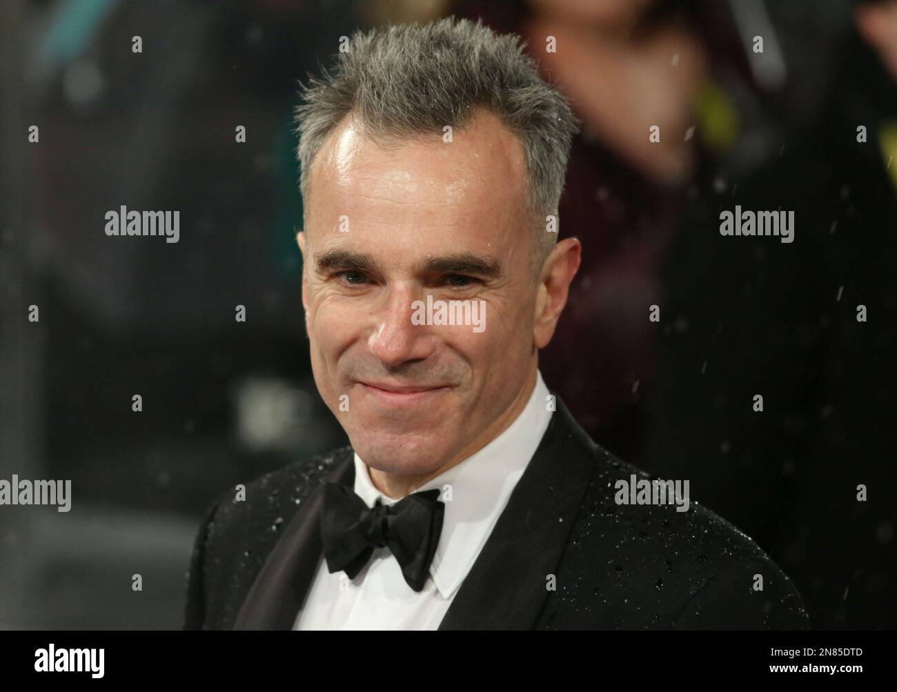 Daniel Day Lewis seen arriving for the BAFTA Film Awards at the Royal ...