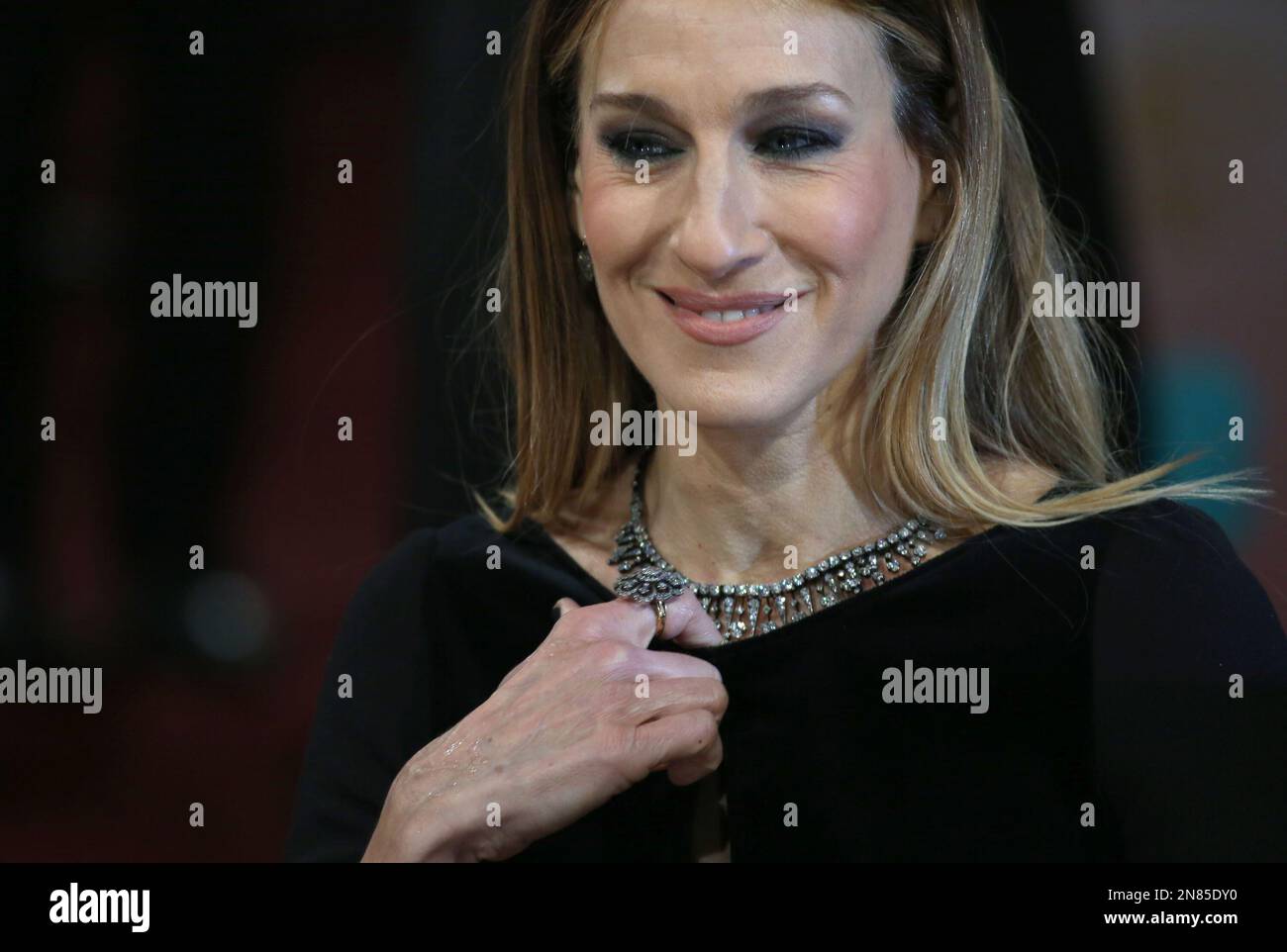 Sarah Jessica Parker seen arriving for the BAFTA Film Awards at the ...