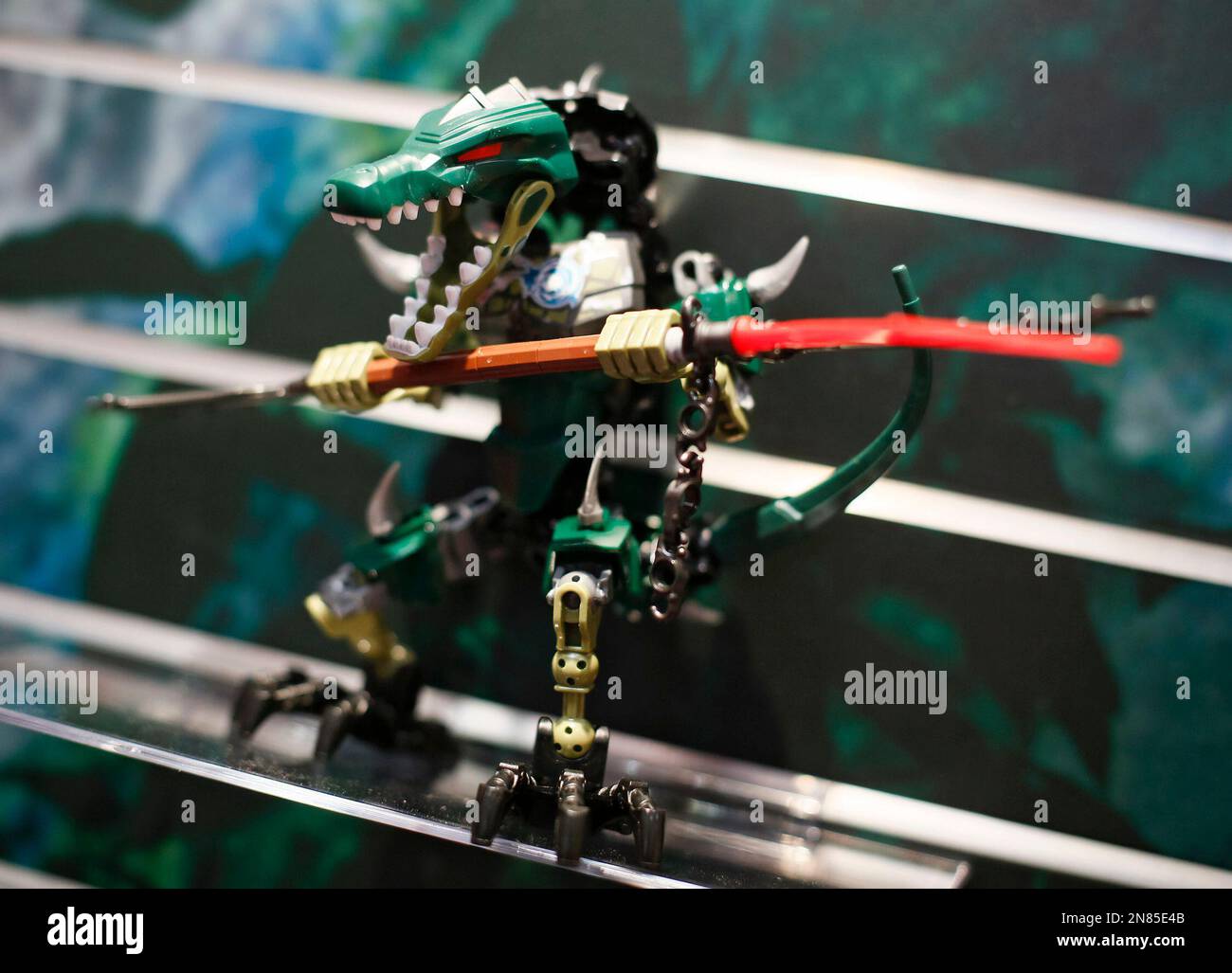 New LEGO products are unveiled at the LEGO booth at American ...