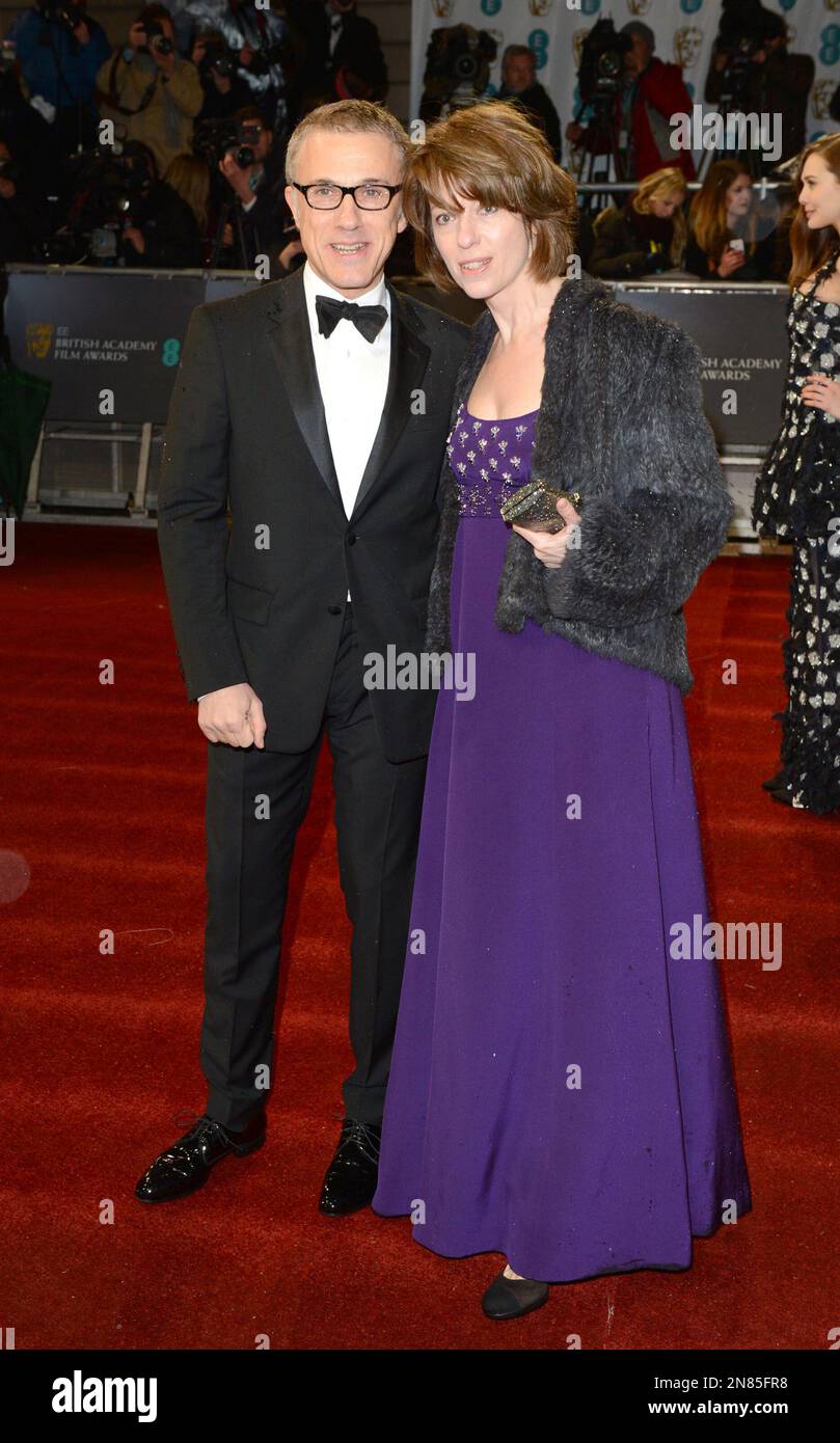 Christoph Waltz, Guest seen arriving for the BAFTA Film Awards at the ...