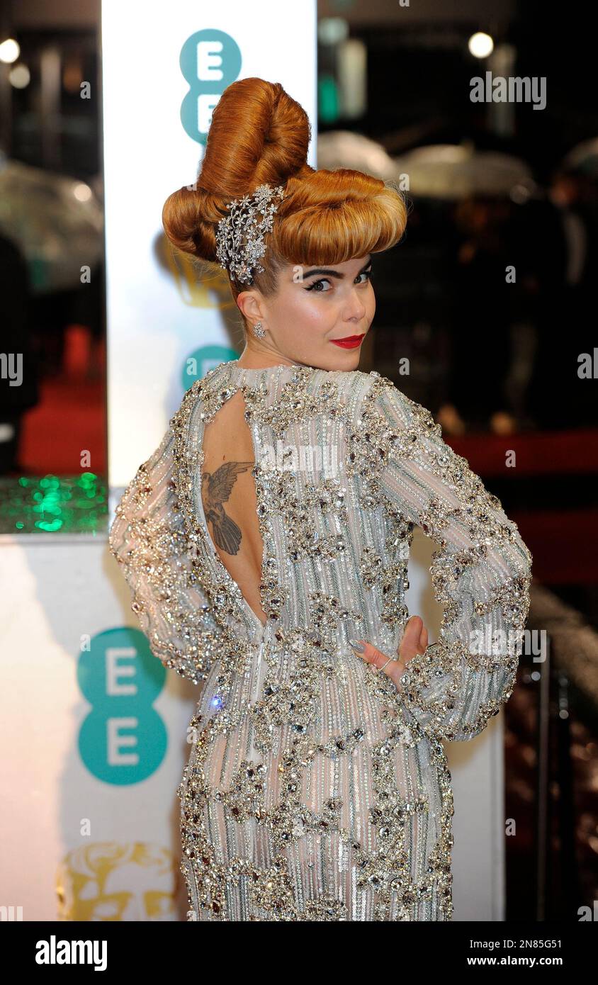 British singer-songwriter Paloma Faith arrives for the BAFTA Film ...