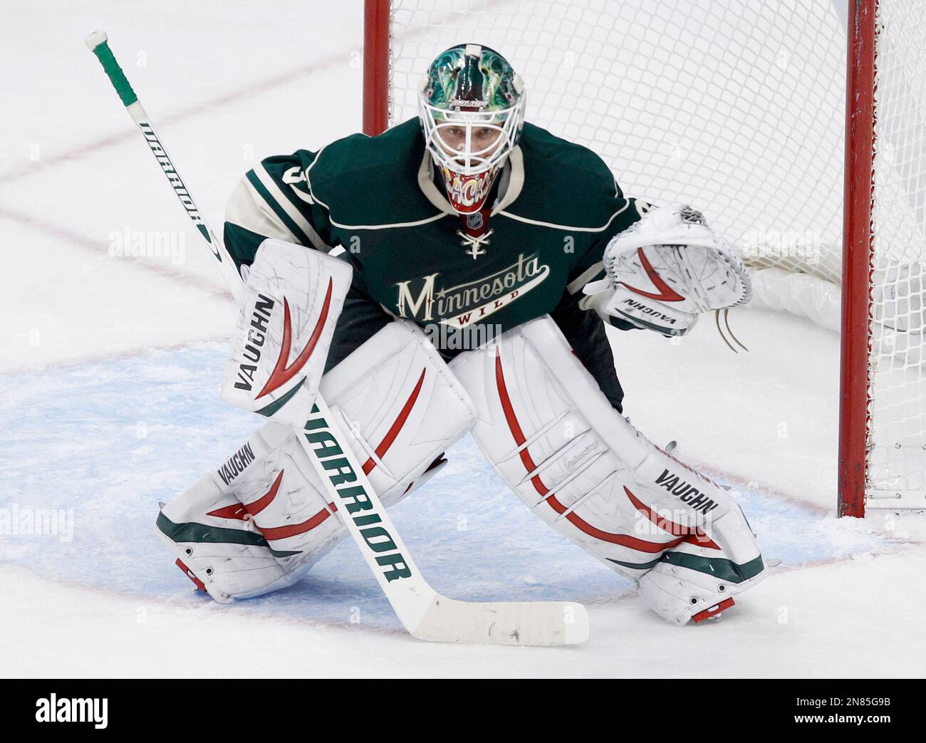 Minnesota Wild goalie Niklas Backstrom (32), of Finland, shown during ...
