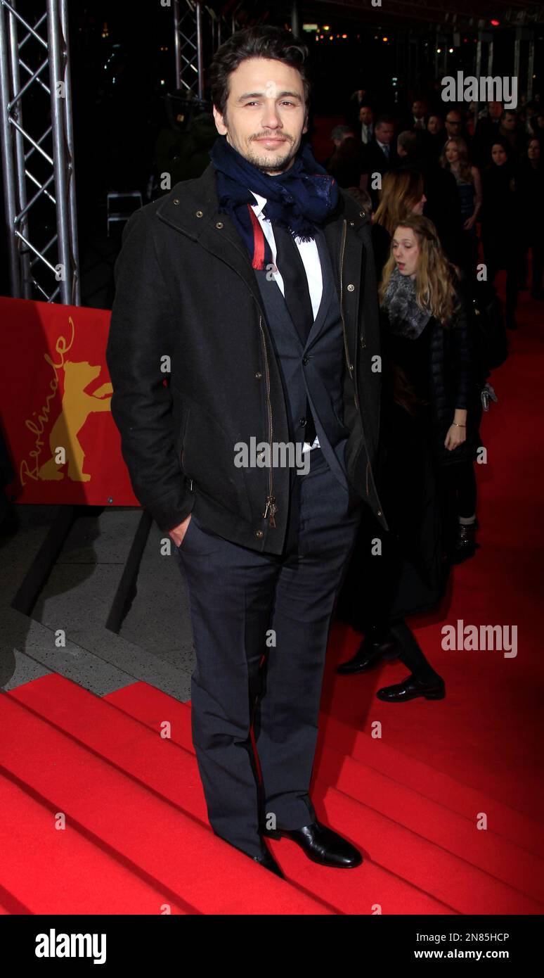 Actor James Franco arrives for the screening of the film Lovelace at ...