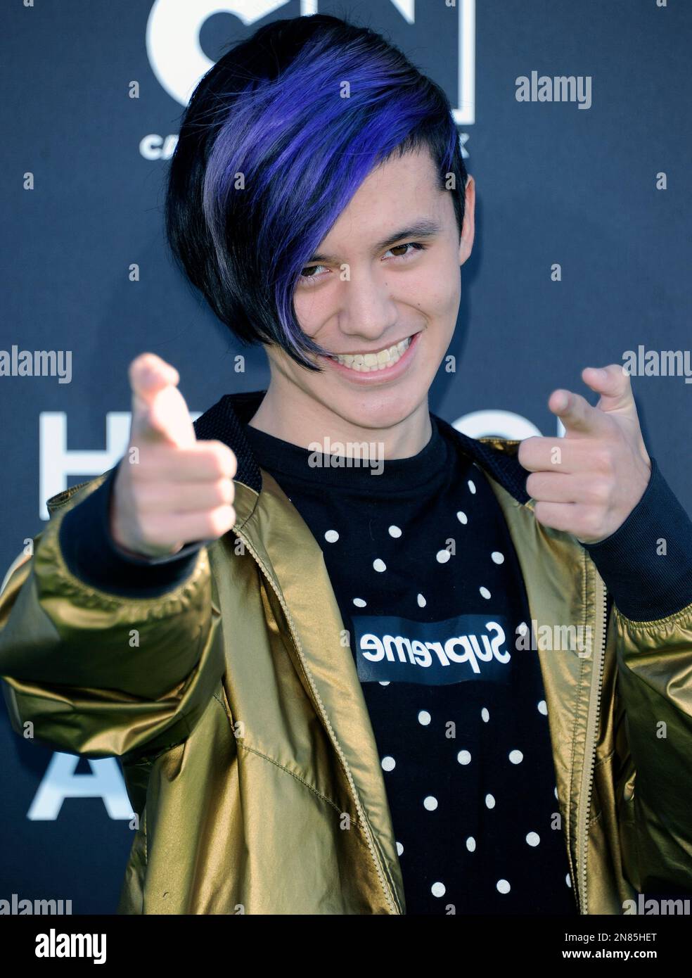 Cole Plante arrives at The 3rd Annual Cartoon Network's "Hall of Game ...