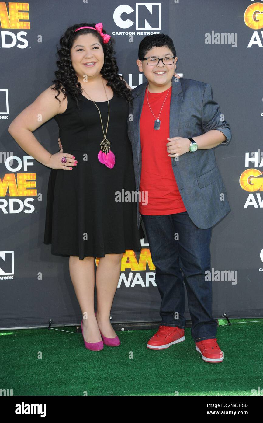 Raini Rodriguez, left, and Rico Rodriguez arrive at The 3rd Annual ...