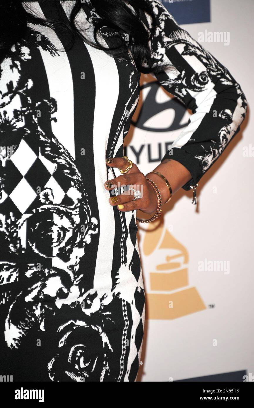 Actress and recording artist Brandy arrives at the Clive Davis Pre ...