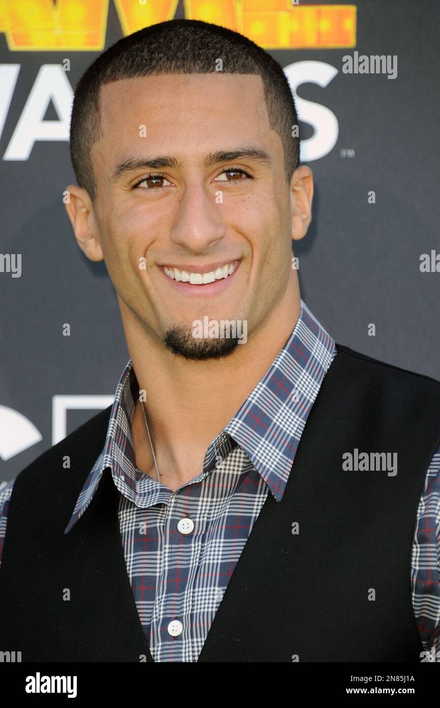 Colin Kaepernick arrives at The 3rd Annual Cartoon Network's "Hall of ...