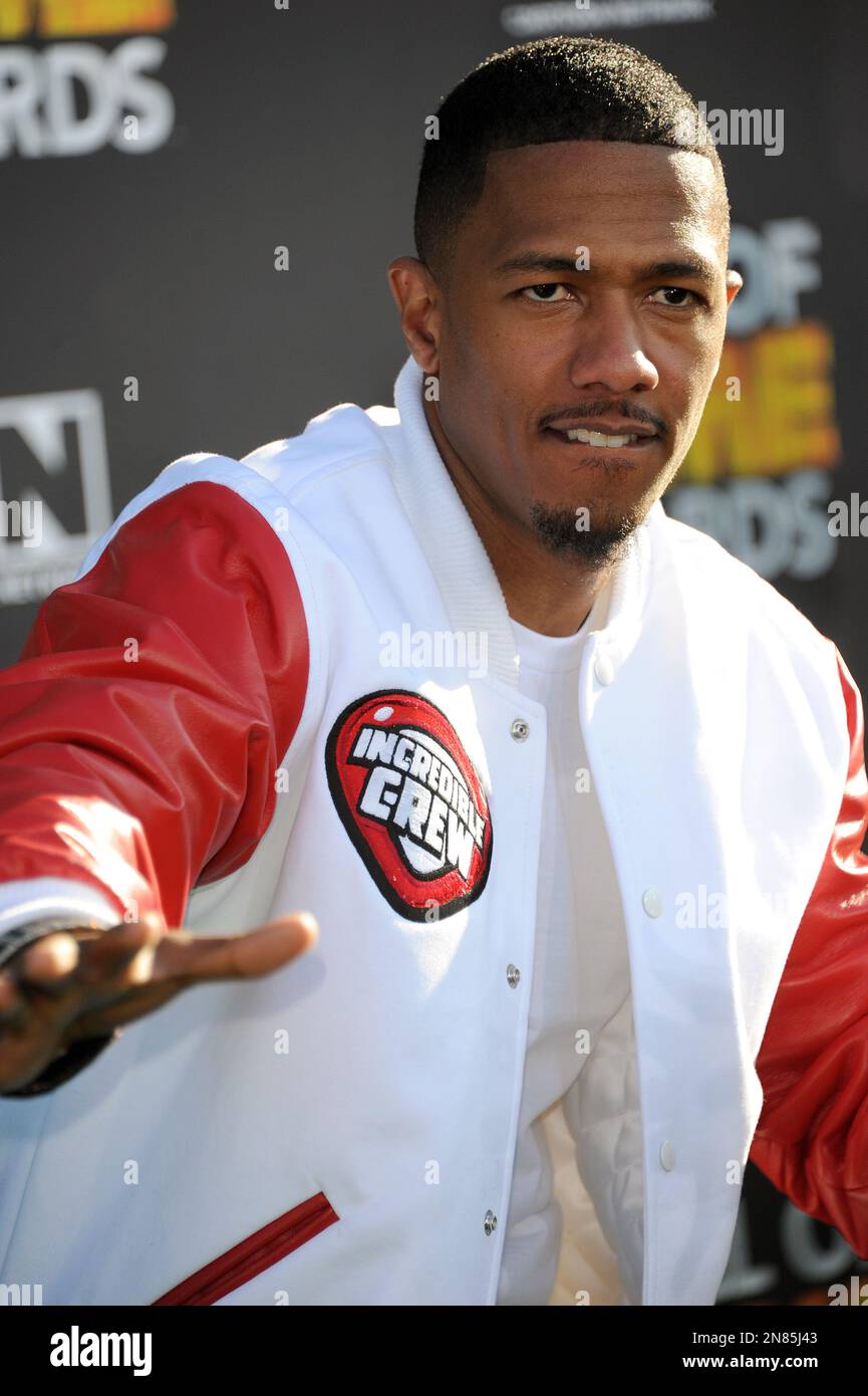 Nick Cannon arrives at The 3rd Annual Cartoon Network's "Hall of Game ...