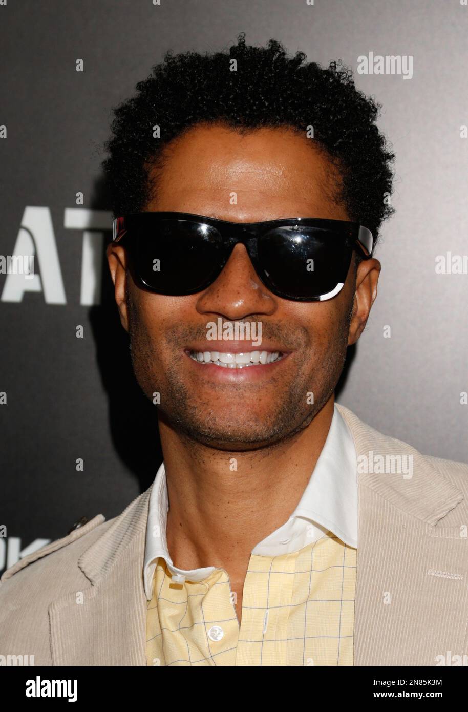 Eric Benet arrives at Roc Nation's Pre-Grammy Brunch at the Soho House ...