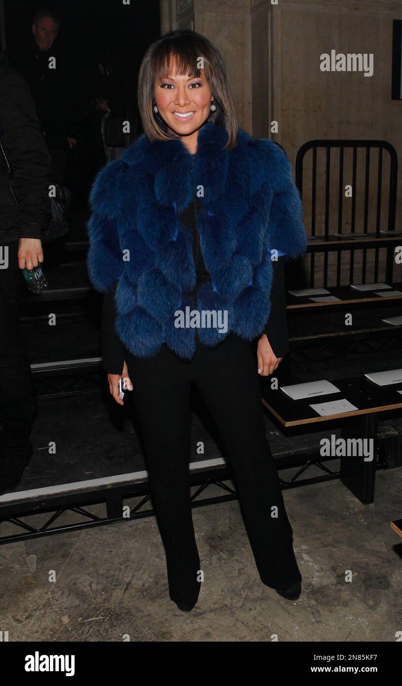 CNN National Correspondent Alina Cho is seen at the Fall 2013 Alexander ...