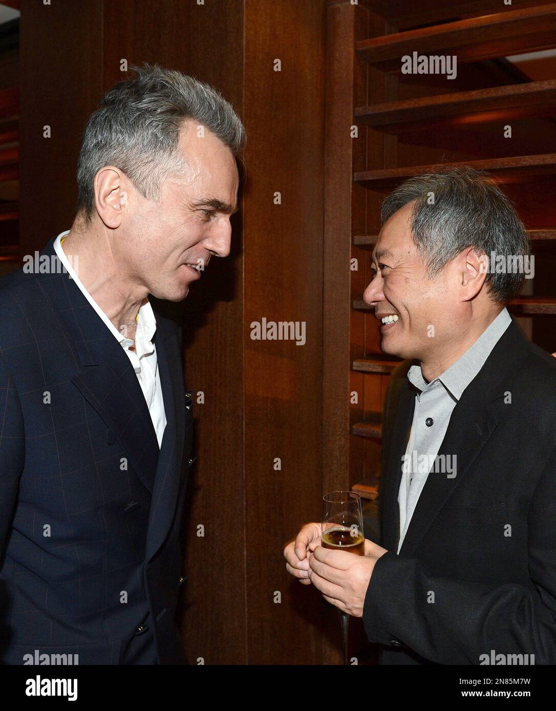 Daniel Day-Lewis and Ang Lee are seen at Twentieth Century Fox BAFTA ...