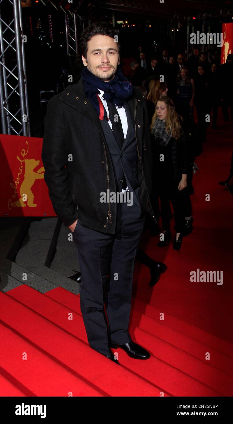Actor James Franco arrives for the screening of the film Lovelace at ...