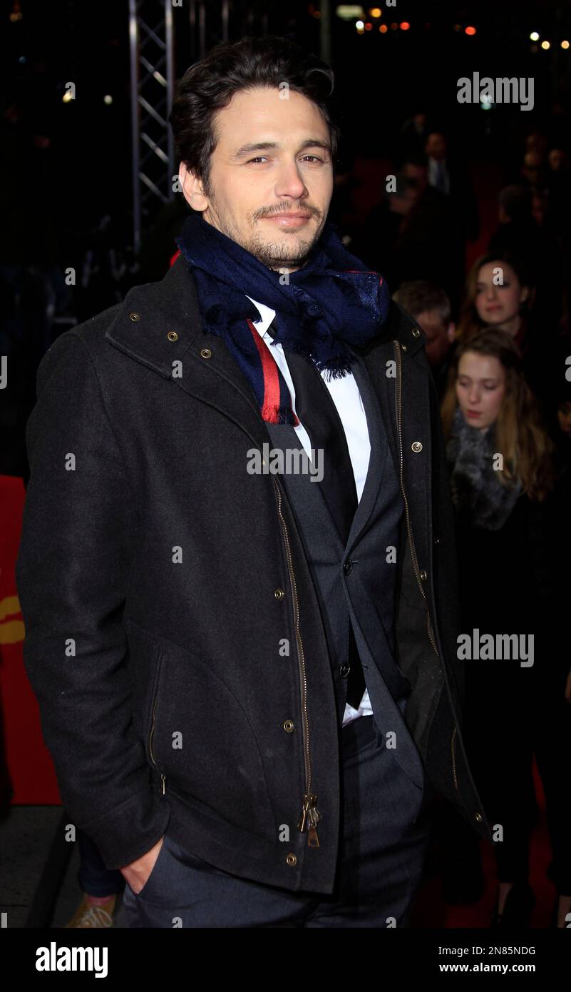 Actor James Franco arrives for the screening of the film Lovelace at ...