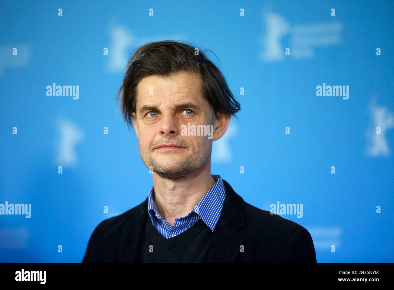 Actor Lars Rudolph poses at the photo call for the film Gold at the ...