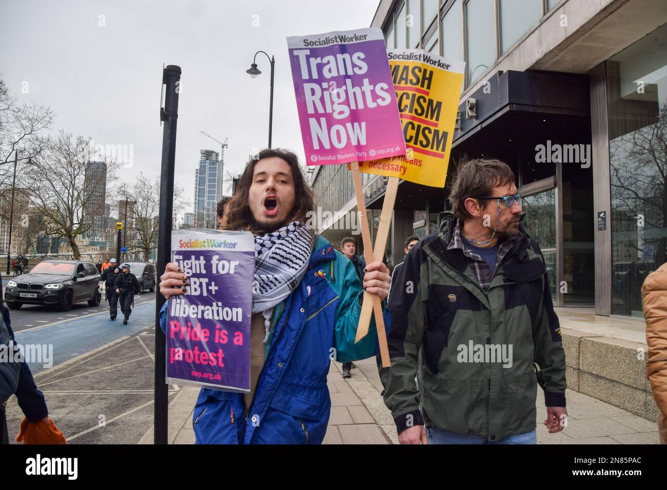 Lgbtq placards hi-res stock photography and images - Alamy