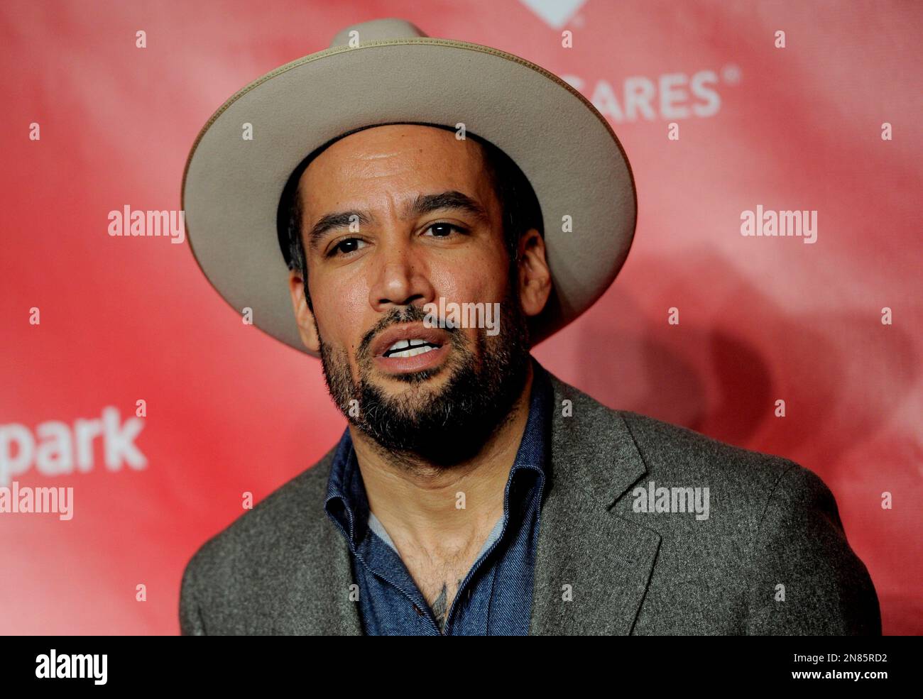 Ben Harper arrives at the MusiCares Person of the Year tribute honoring ...