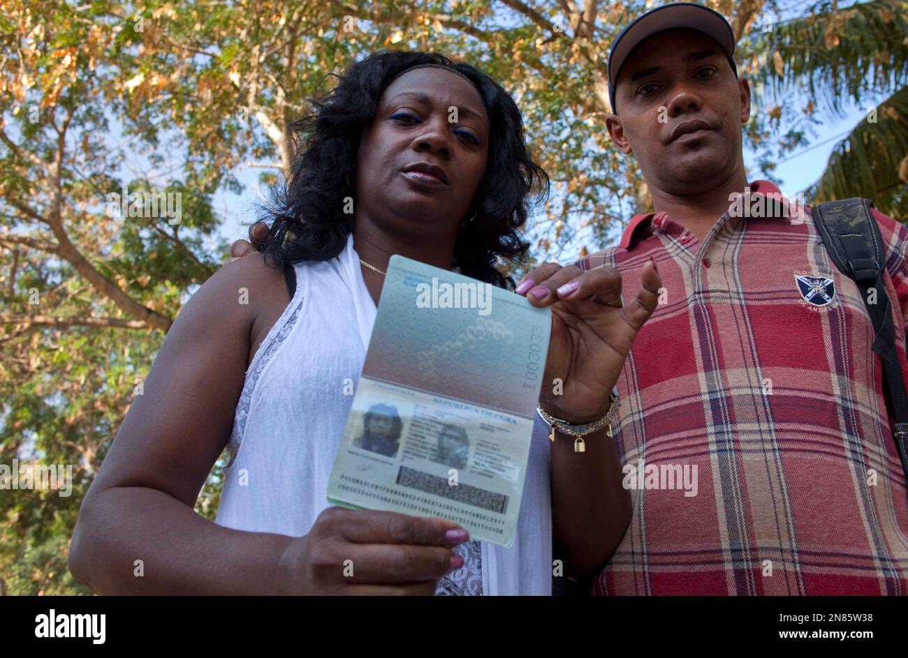 Berta Soler, leader of Cuban dissident group Ladies in White, poses ...