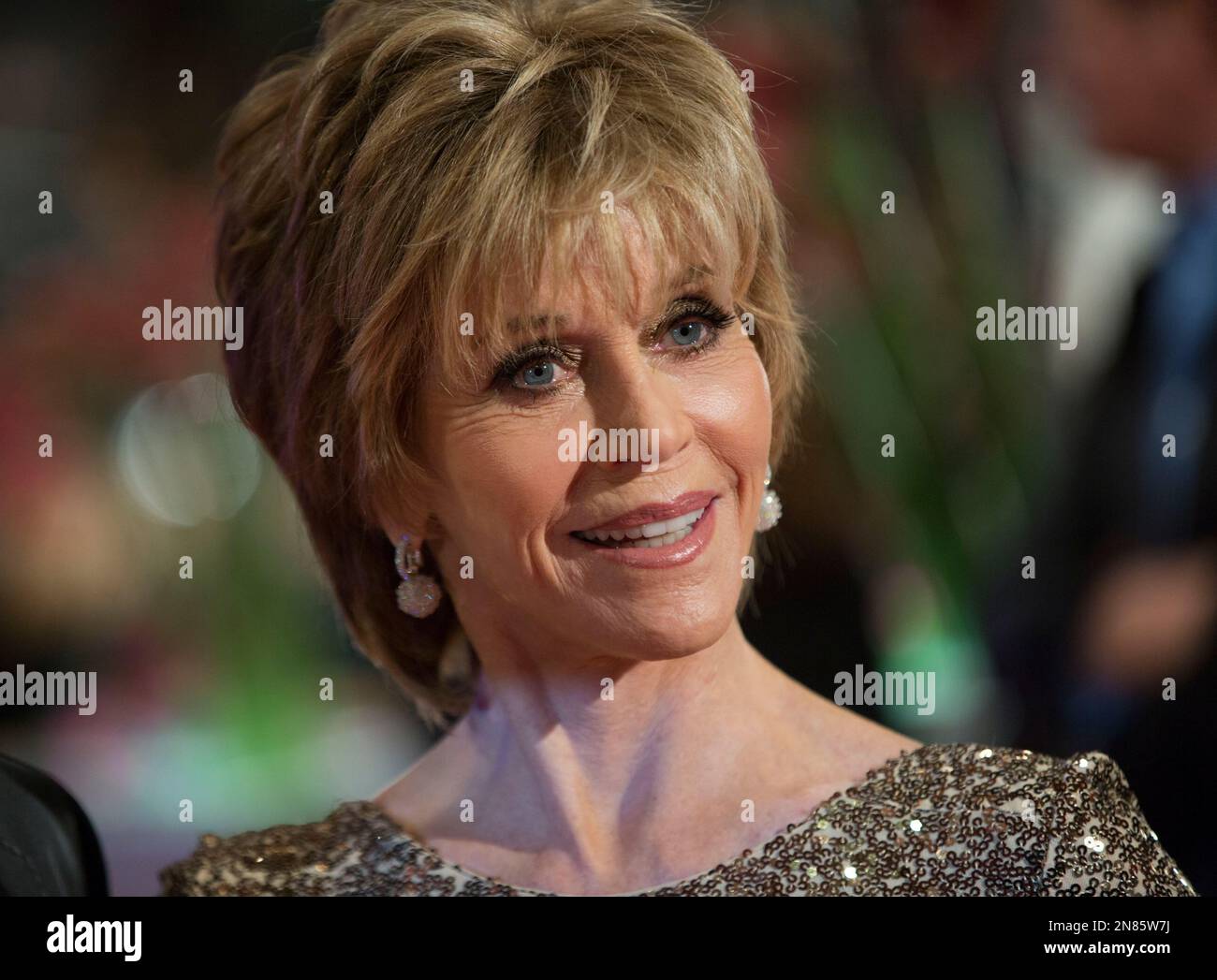 Actress Jane Fonda arrives for the opening ceremony at the 63rd edition ...