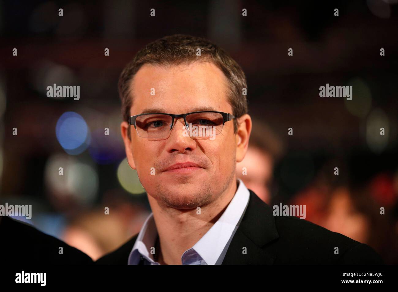 Actor Matt Damon arrives for the screening of the film Promised Land at ...