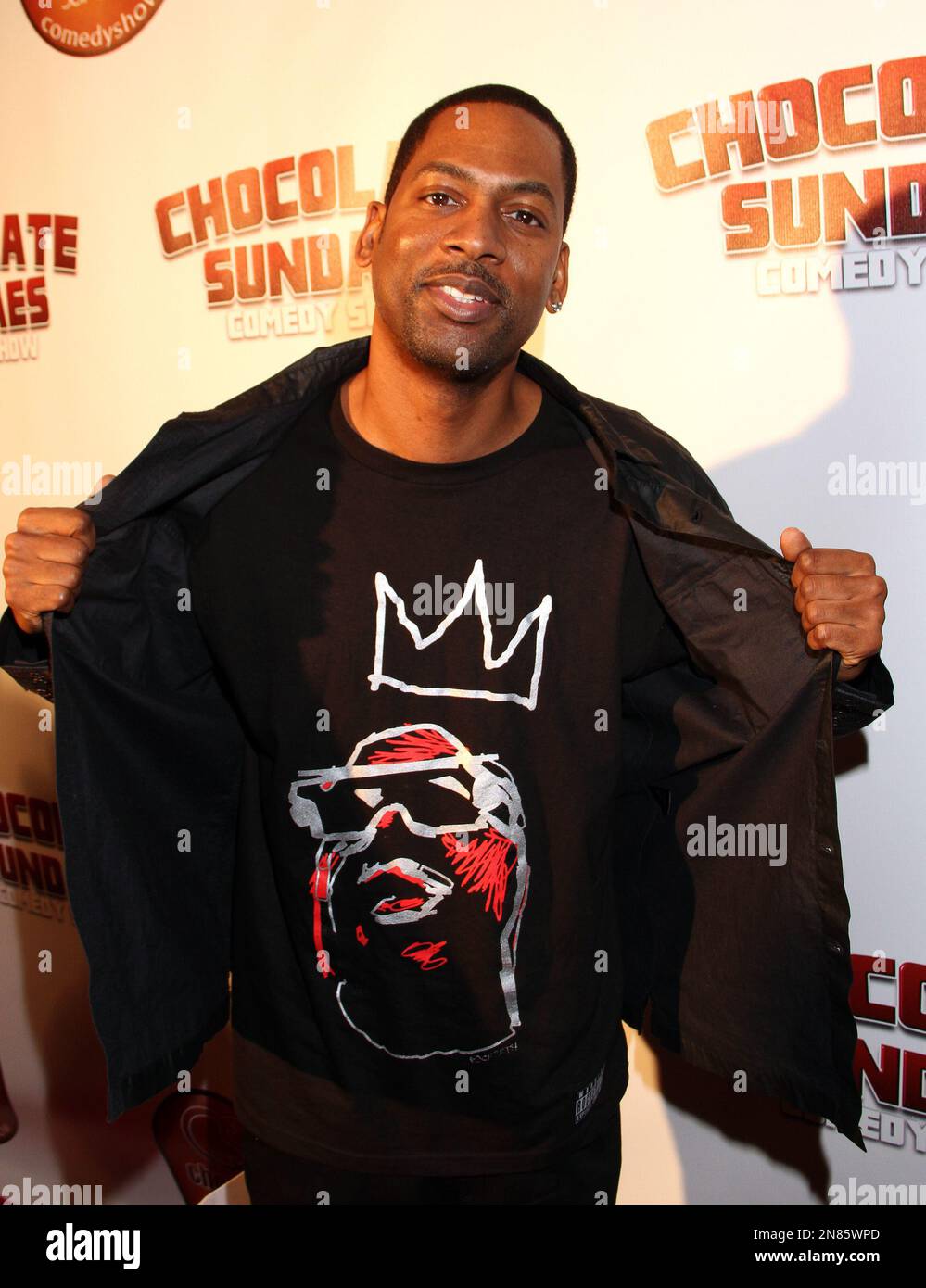 Actor and comedian Tony Rock attends Chocolate Sundaes Comedy Show ...