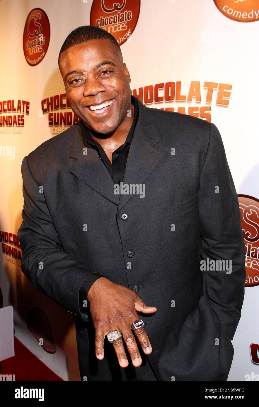 Retired NFL player Roland Williams attends Chocolate Sundaes Comedy ...