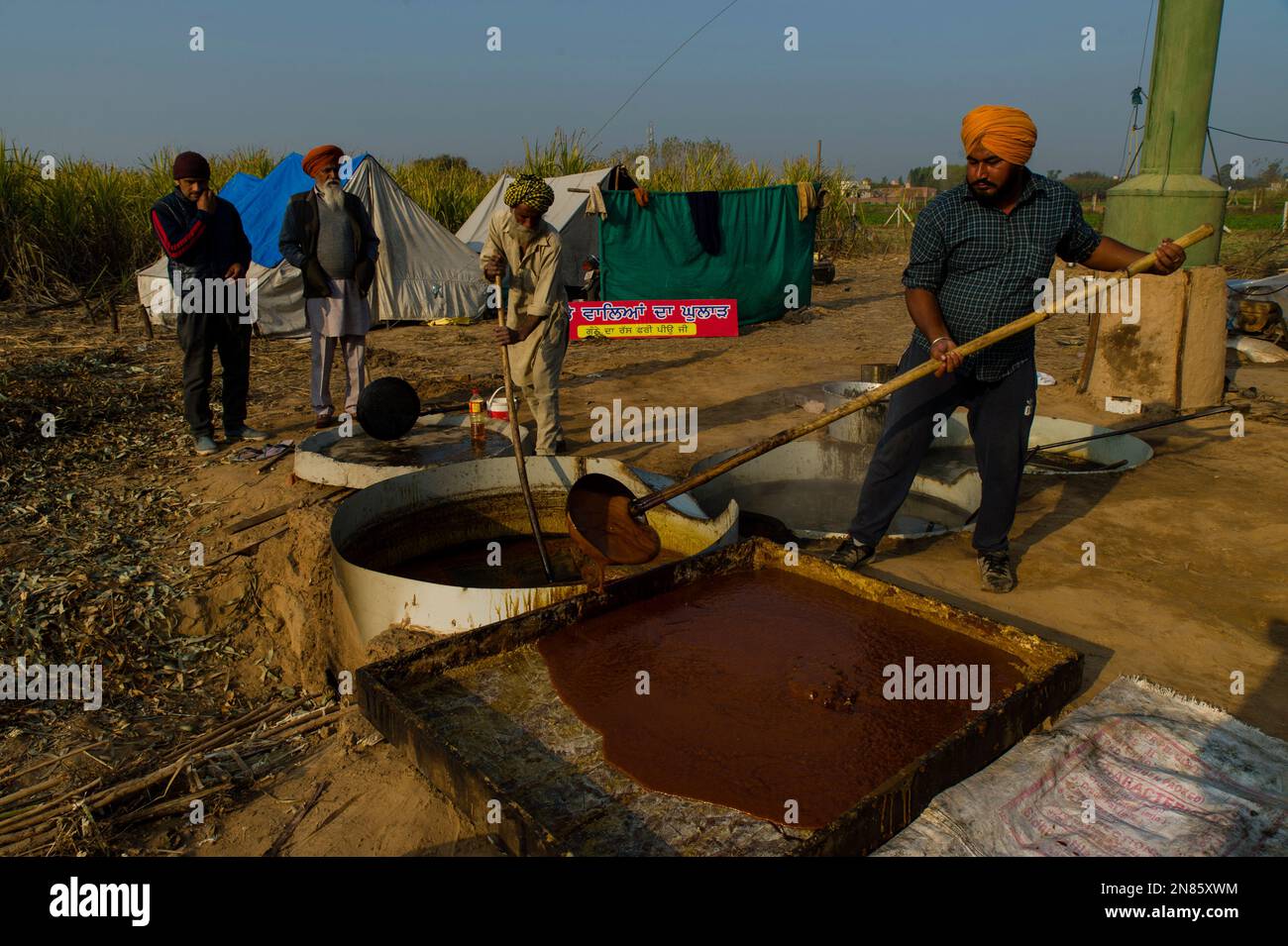 Jaggery making hi-res stock photography and images - Alamy