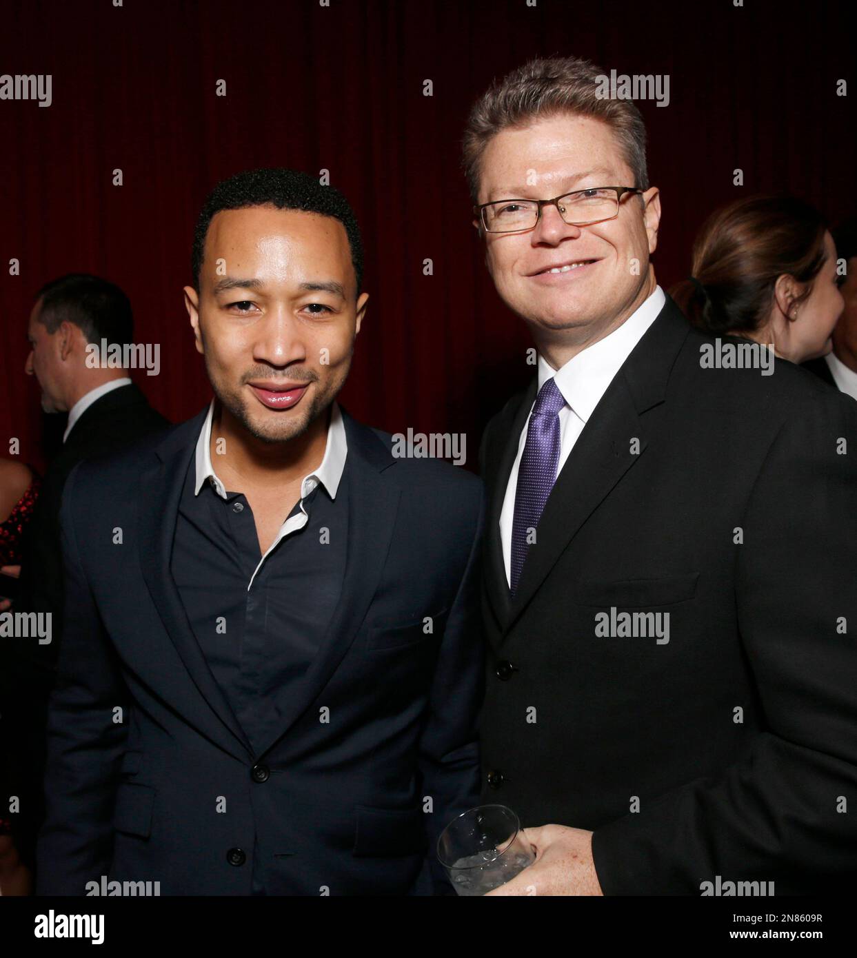 John Legend and Delta's Tim Mapes attend Delta Air Lines, the official ...